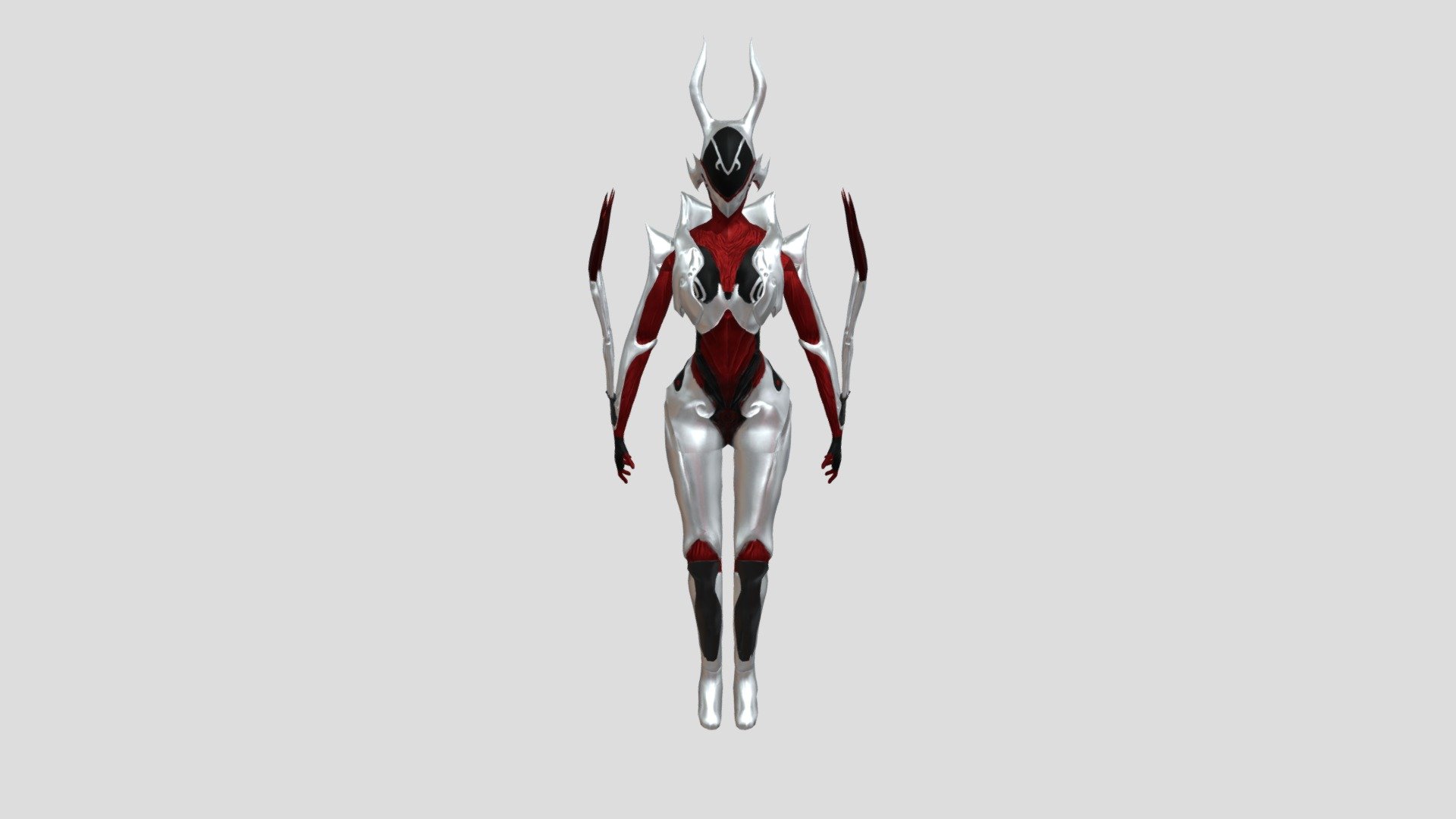 Faceless Cyborg - 3D model by Arthur Gama (@ArthurGama) [cf4c9ee ...