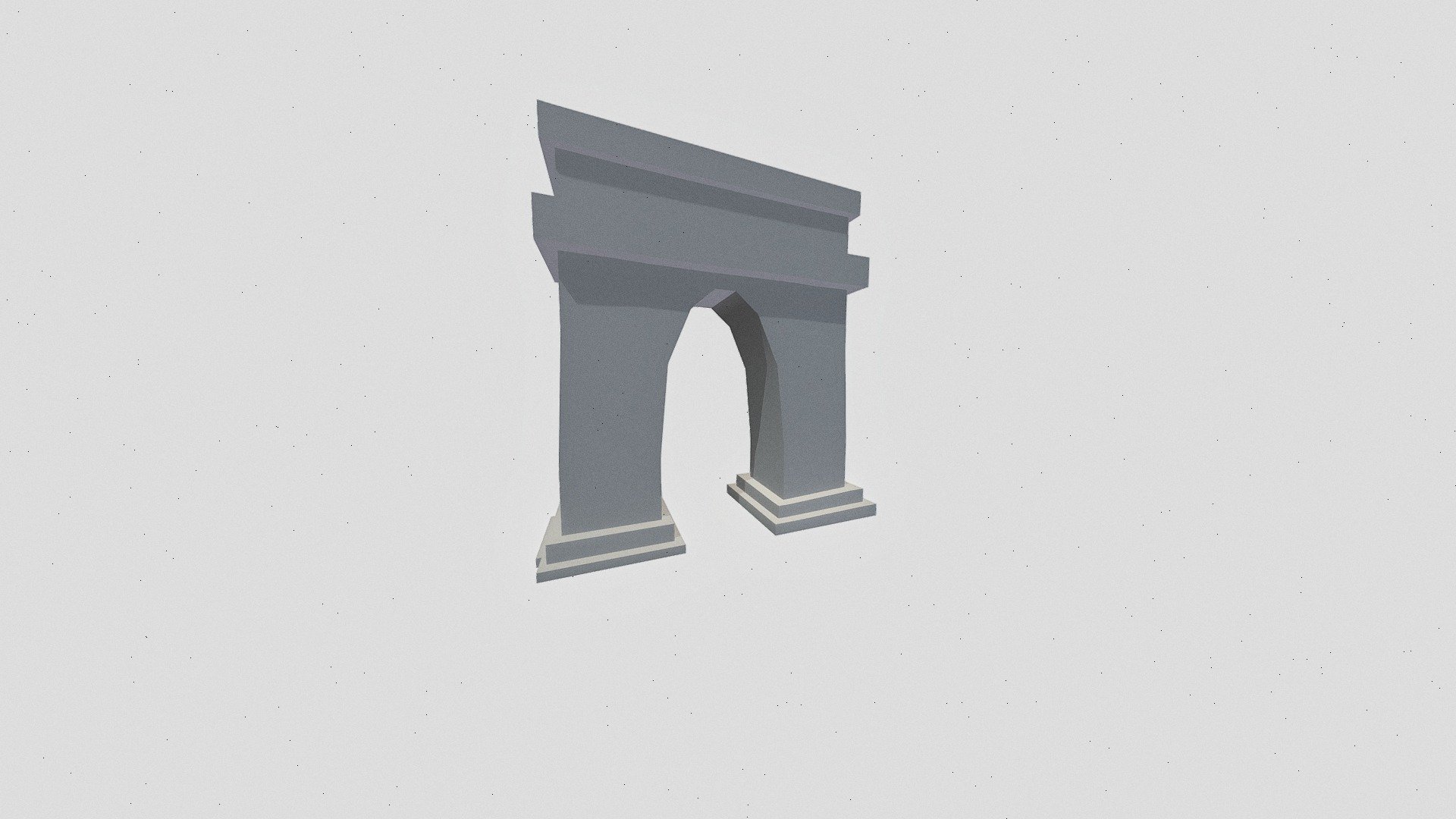 arch - 3D model by zoocchini [cf4ee14] - Sketchfab