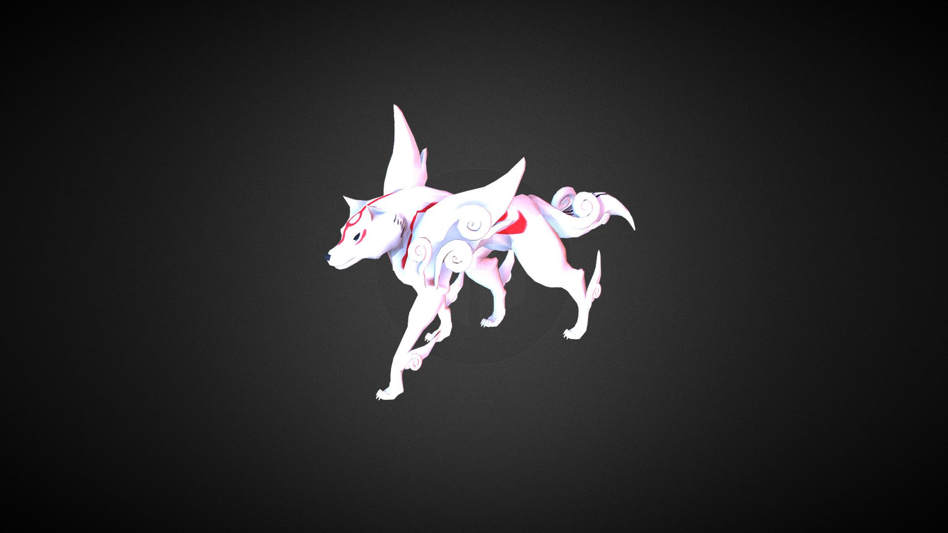 Okami Lowpoly Animation - 3D model by ilorenzog96 [cf50161] - Sketchfab