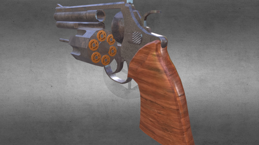 My magnum - 3D model by debek [cf506a5] - Sketchfab