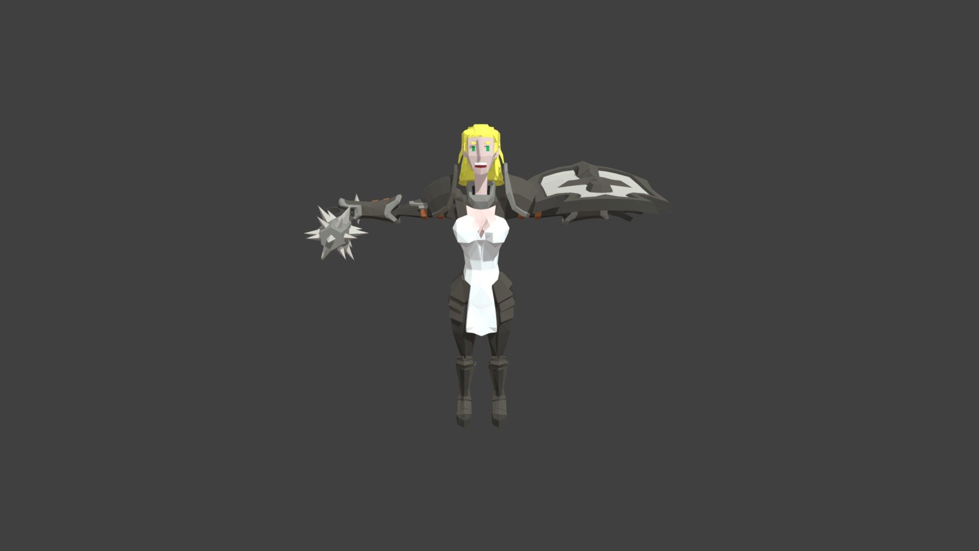 Low Poly Crusader - 3D model by Angelo Ruiz Venturini (@angeloman87) [cf50c2a] - Sketchfab