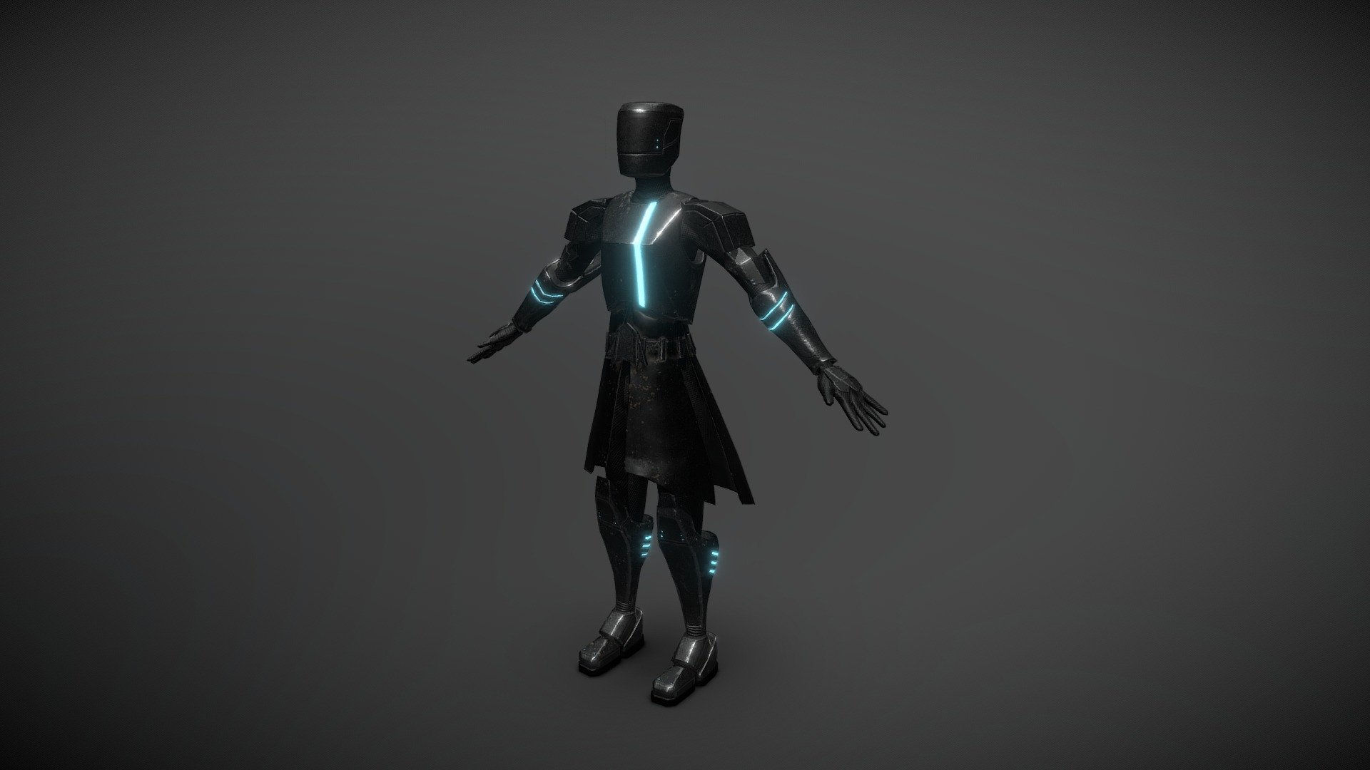 Future Police Knight - Download Free 3D model by ollulf [cf51471 ...