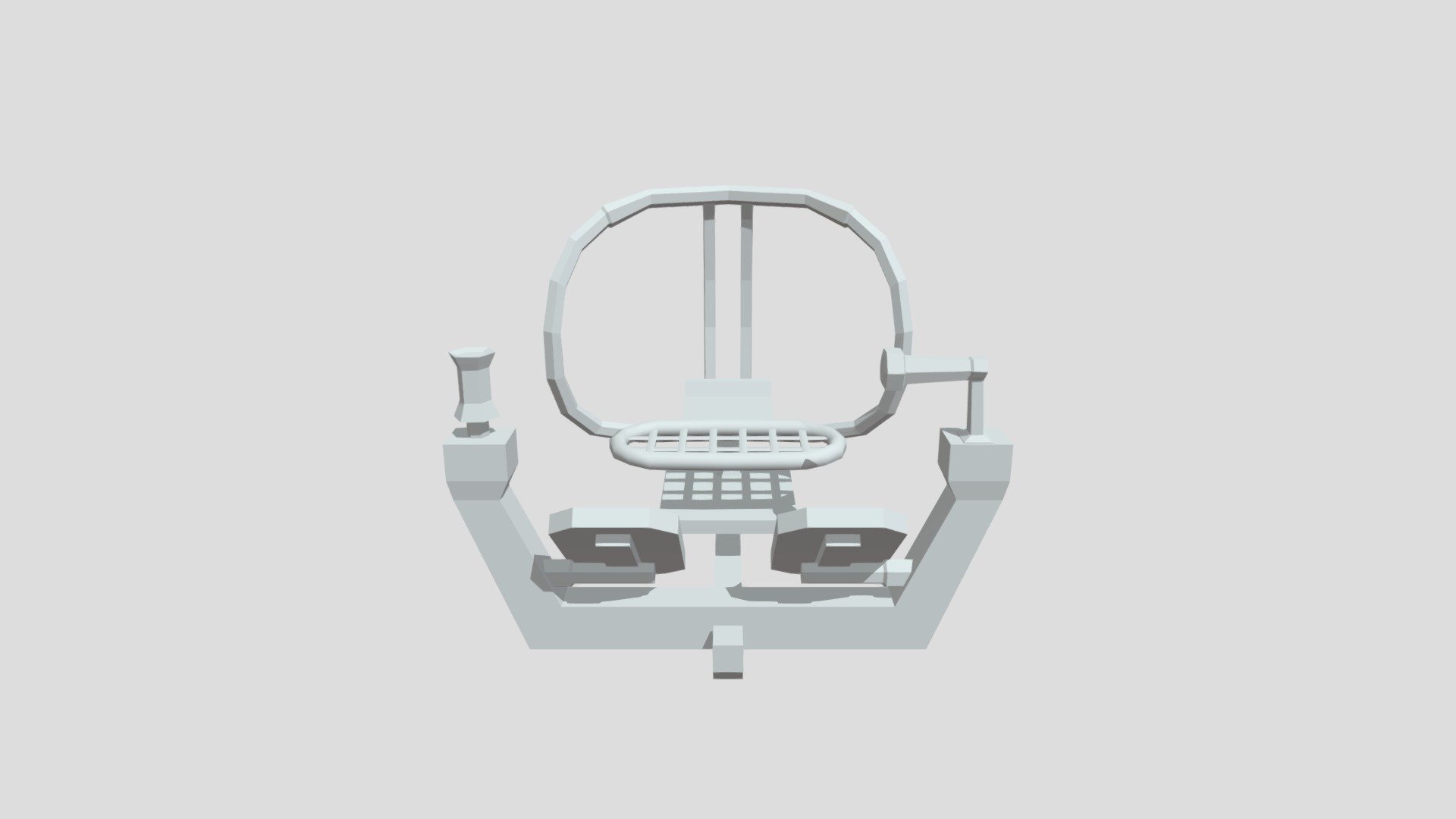 External command seat from Poly by Google - Download Free 3D model by ...