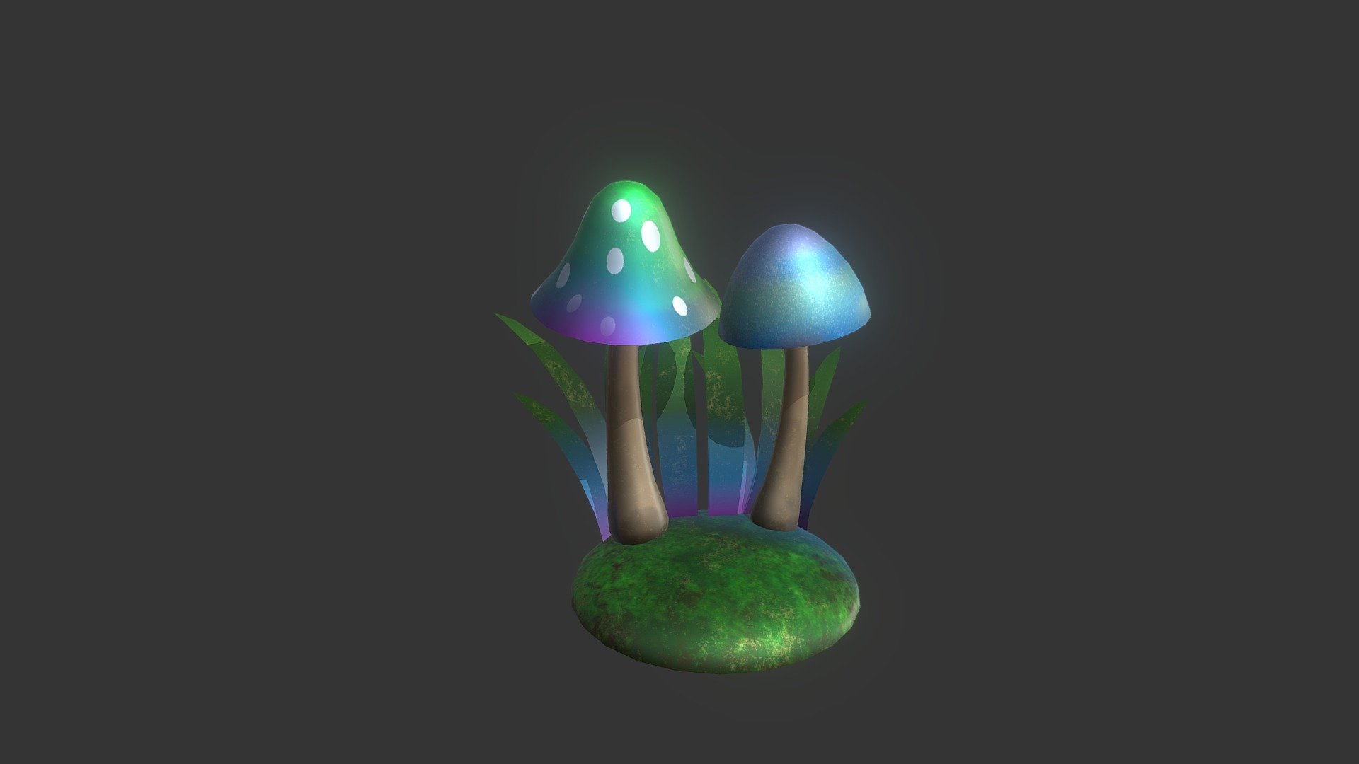 OBJECT_MUSHROOM - 3D model by bernard1234 [cf545f0] - Sketchfab
