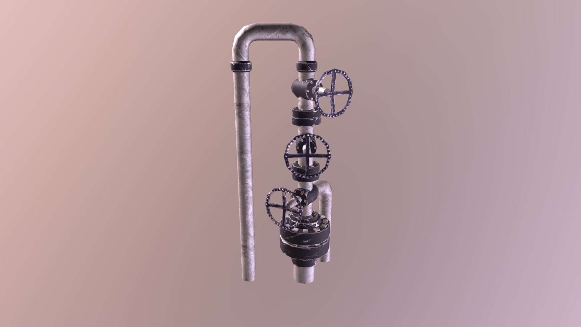 Gass Well Head - 3D model by BouweKalma [cf55154] - Sketchfab