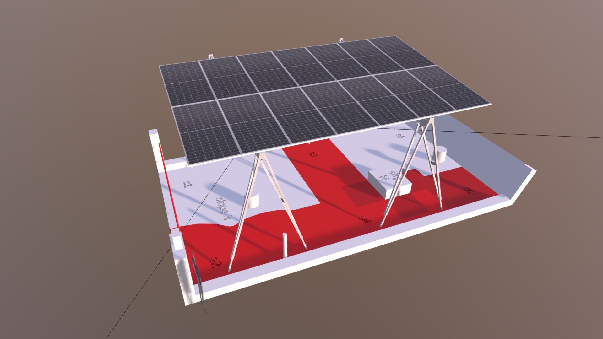 1061 Hart St 14 Canopy System - 3D model by brooklynsolarworks [cf55737 ...
