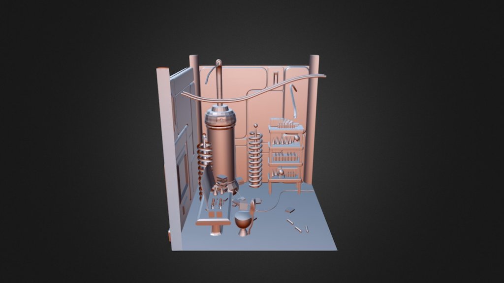 Low Poly Diorama - 3D model by Thomas Lonsdale (@R2dTom) [cf55dde ...