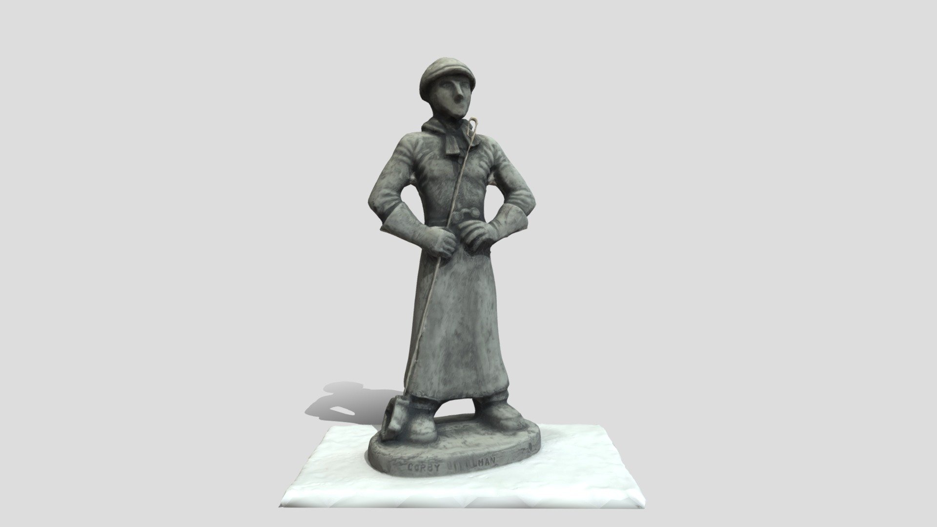 Corby Steelmen Memorial Statue Model - Download Free 3D model by MBD_VR ...