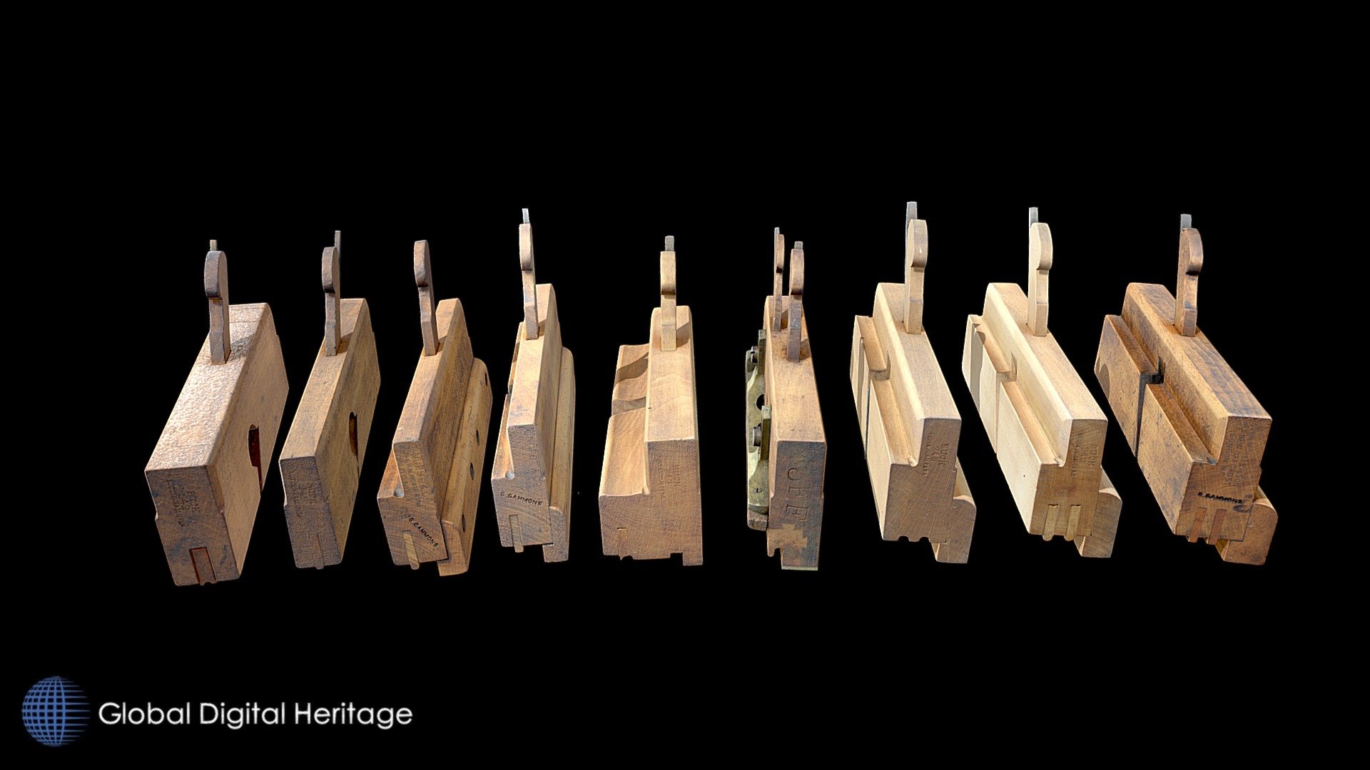 Complete Set, Airtight Casemaker Planes - Download Free 3D model by Global Digital Heritage and ...