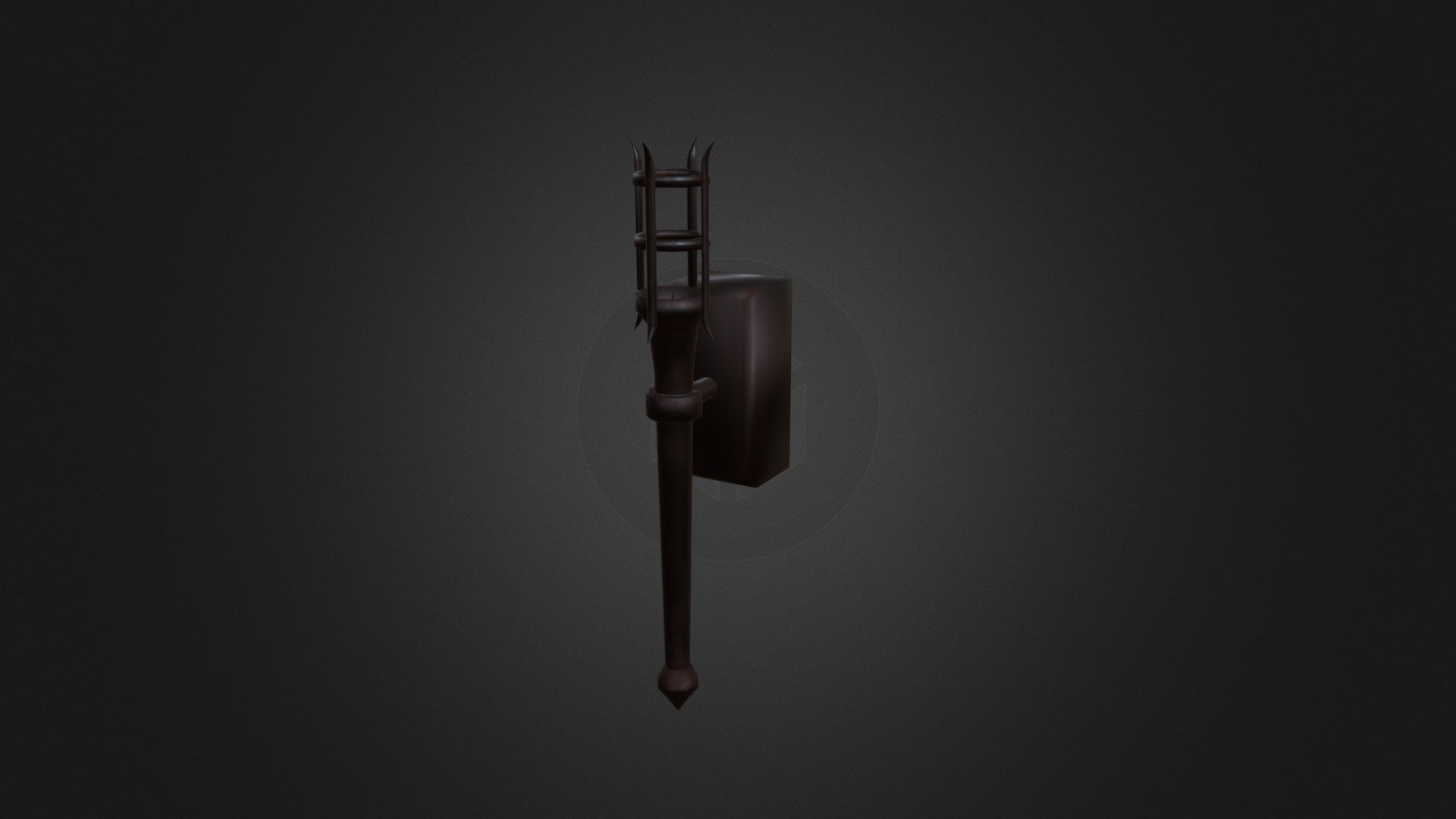 medieval gothic torch - 3D model by SashkaSashka [cf56926] - Sketchfab