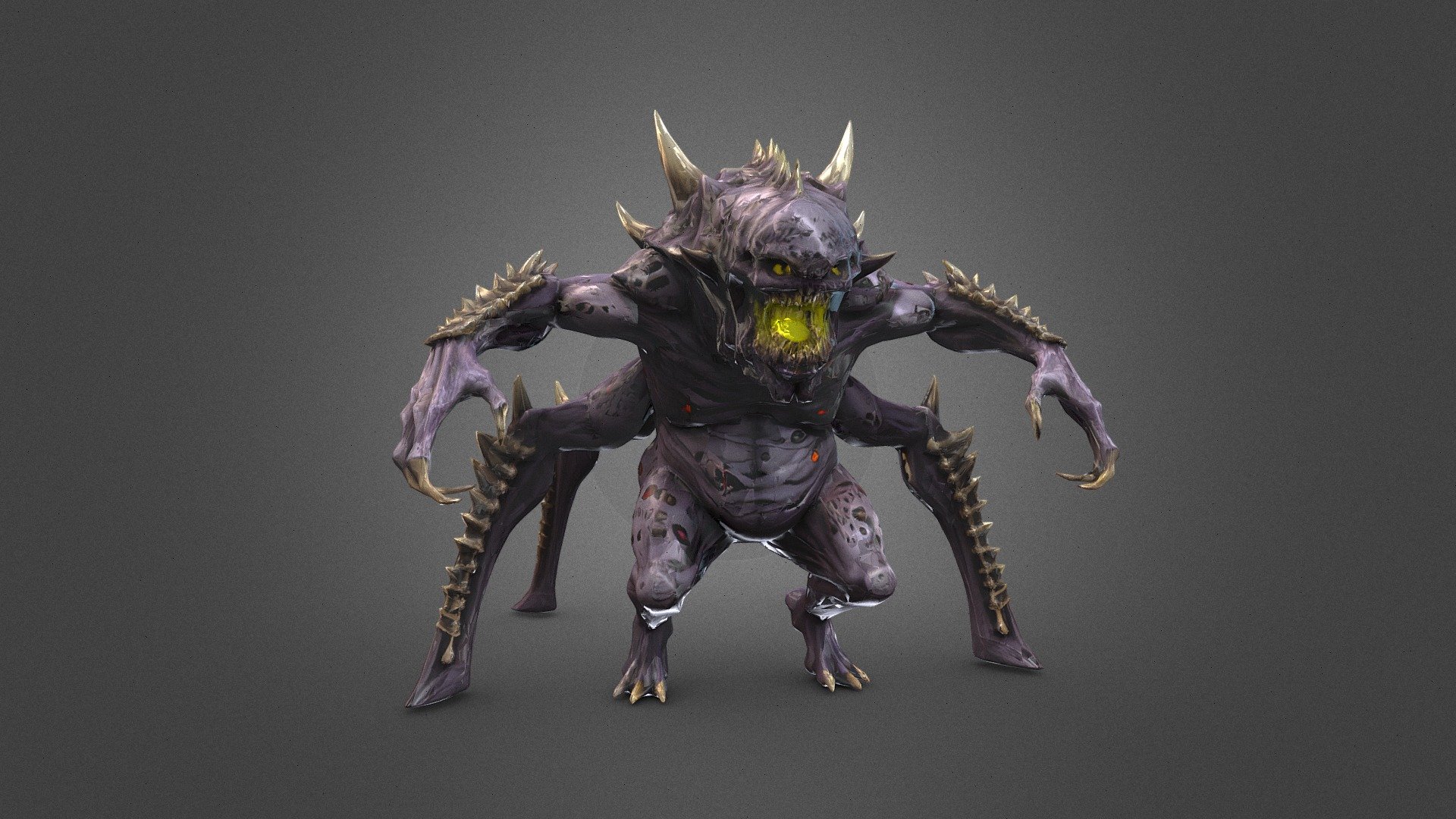 Limbed Monster - 3D model by GANDEVA (@gandevap) [cf56a0b] - Sketchfab