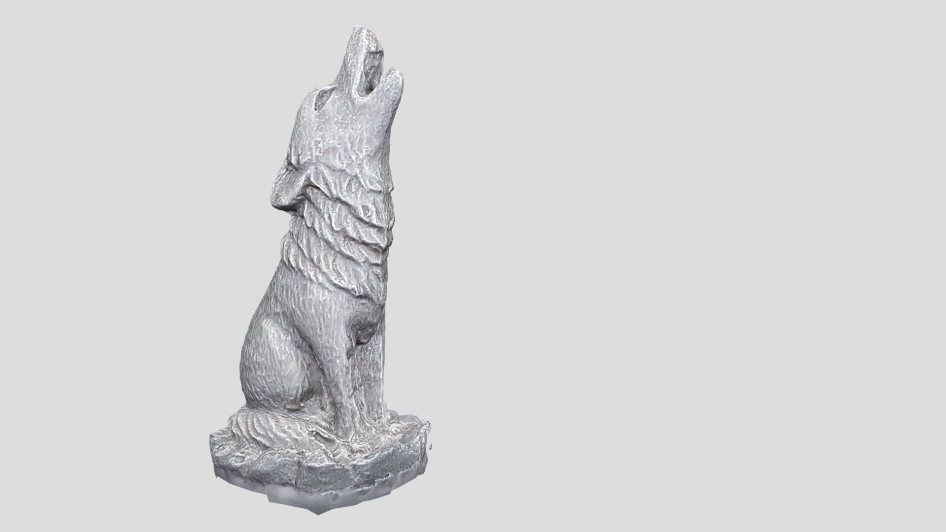 Howling Wolf - Download Free 3D model by S.Kaighin [cf57946] - Sketchfab
