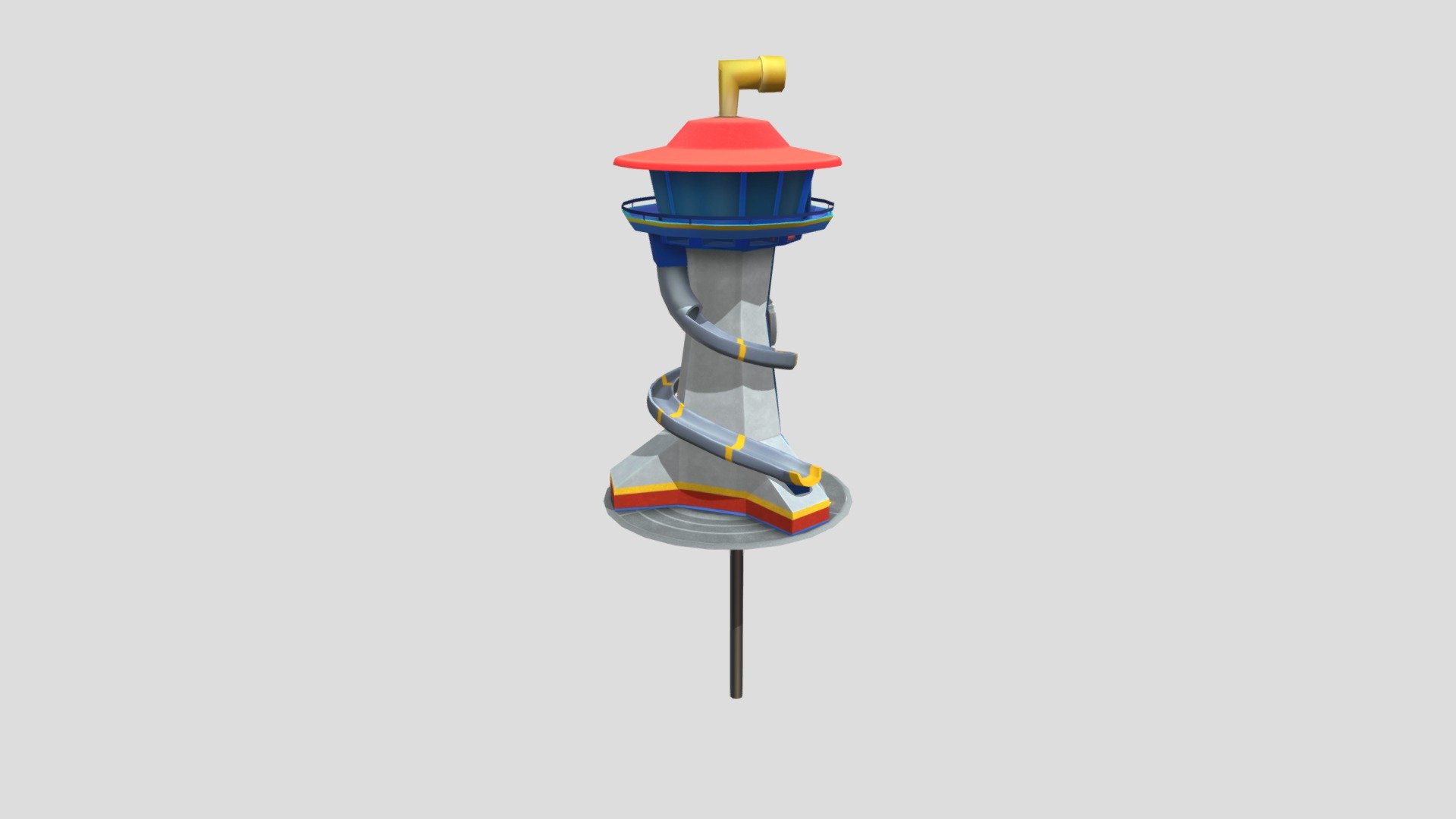 Mobile - PAW Patrol Rescue World - Lookout Tower - 3D model by julian white (@julianwhite ...