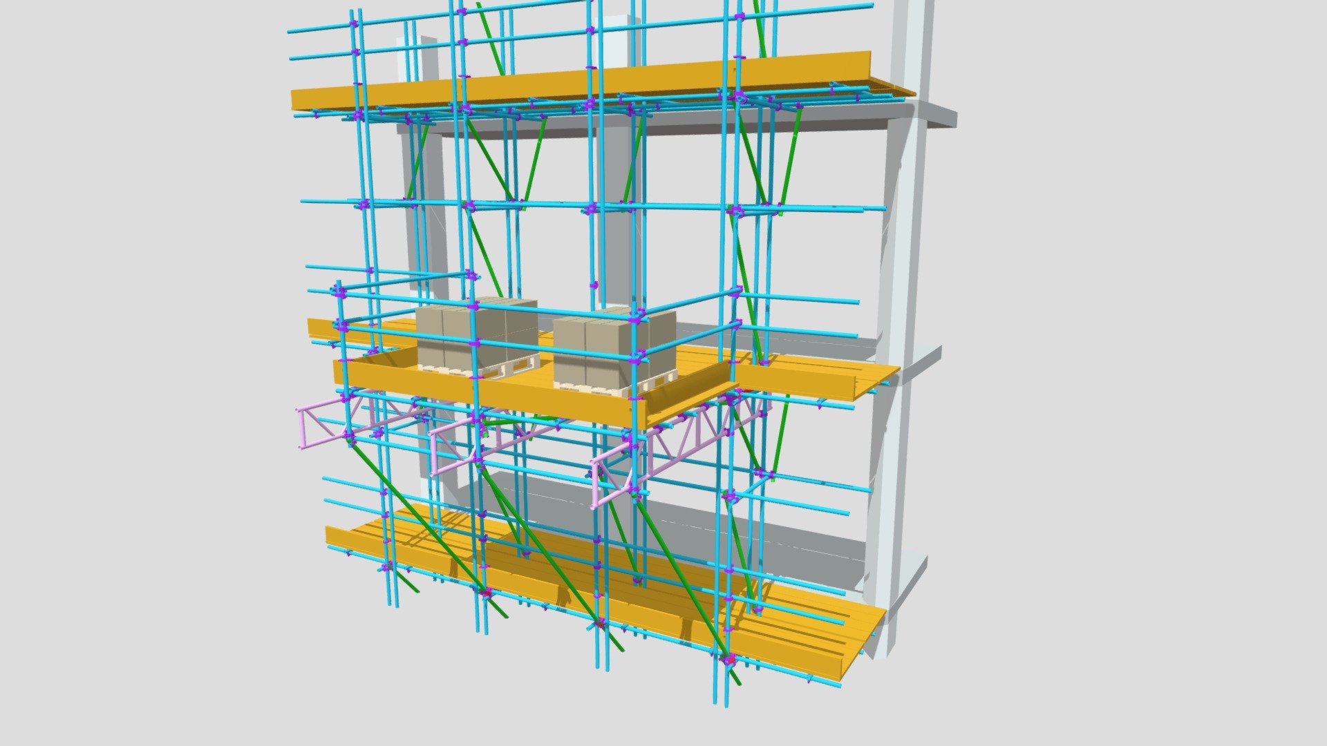APT-RVT-1211-001-P01 Cantilever Loading Bay - 3D model by Ultimate ...