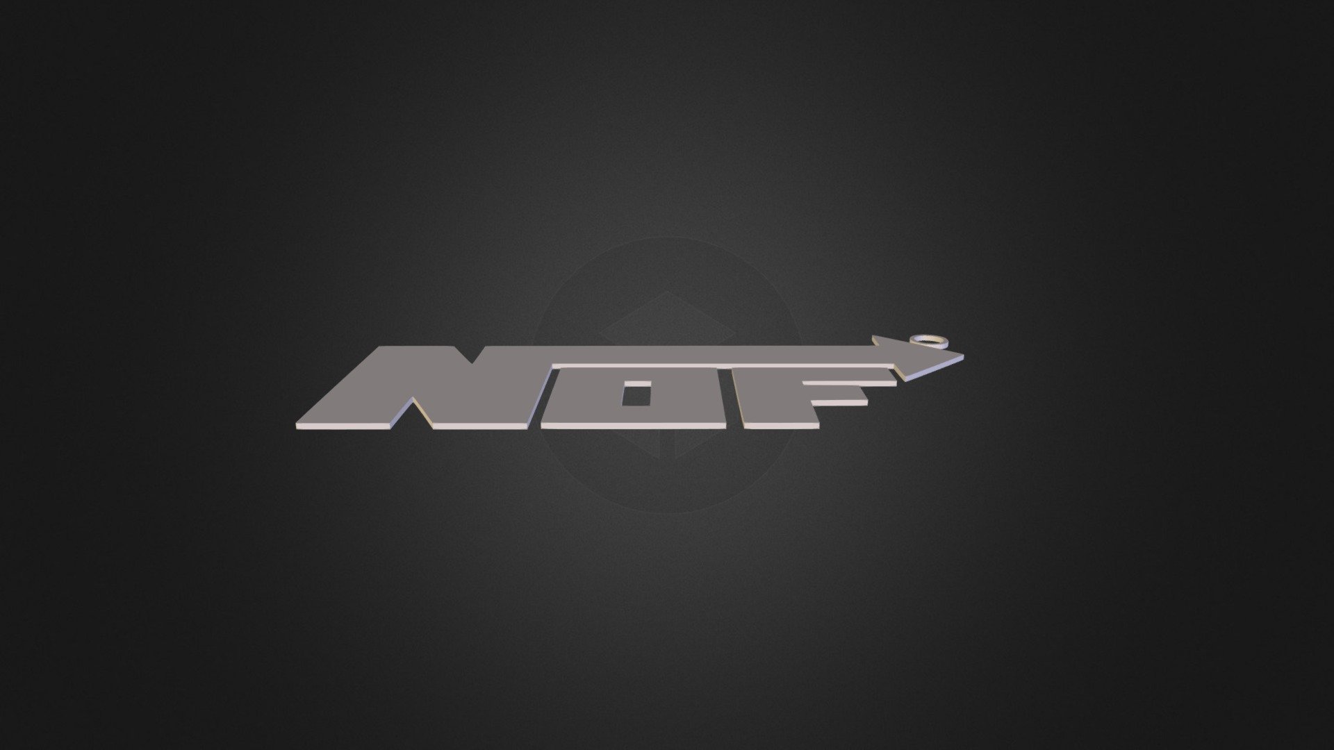 NOF LOGO - 3D model by 3dindustries [cf5895d] - Sketchfab