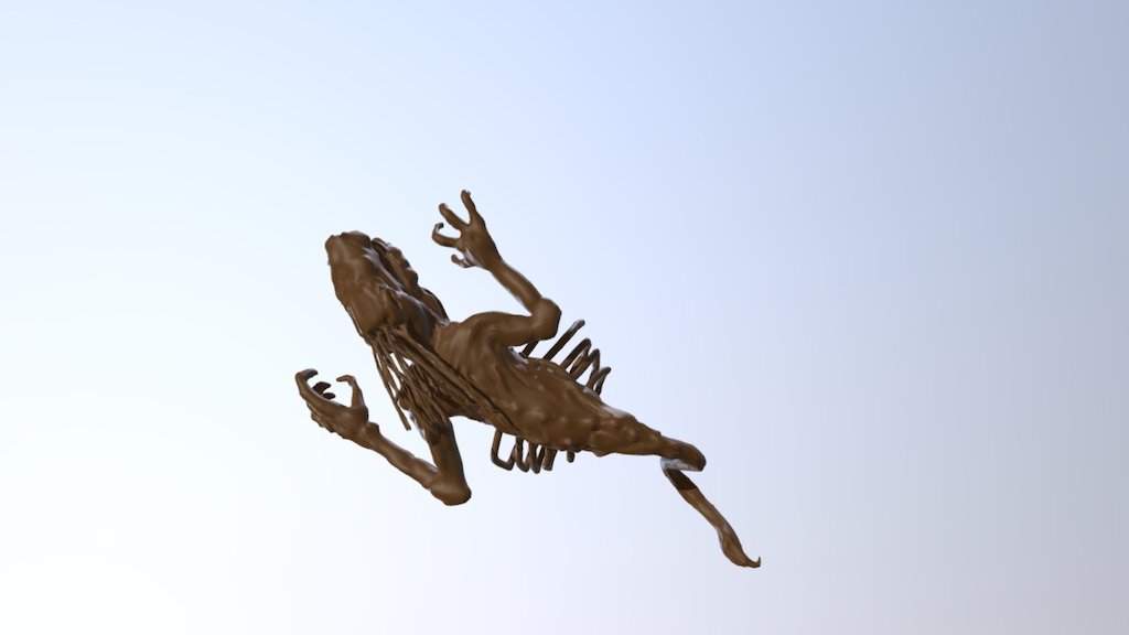 Medium: Monster - 3D model by okajima [cf58f13] - Sketchfab