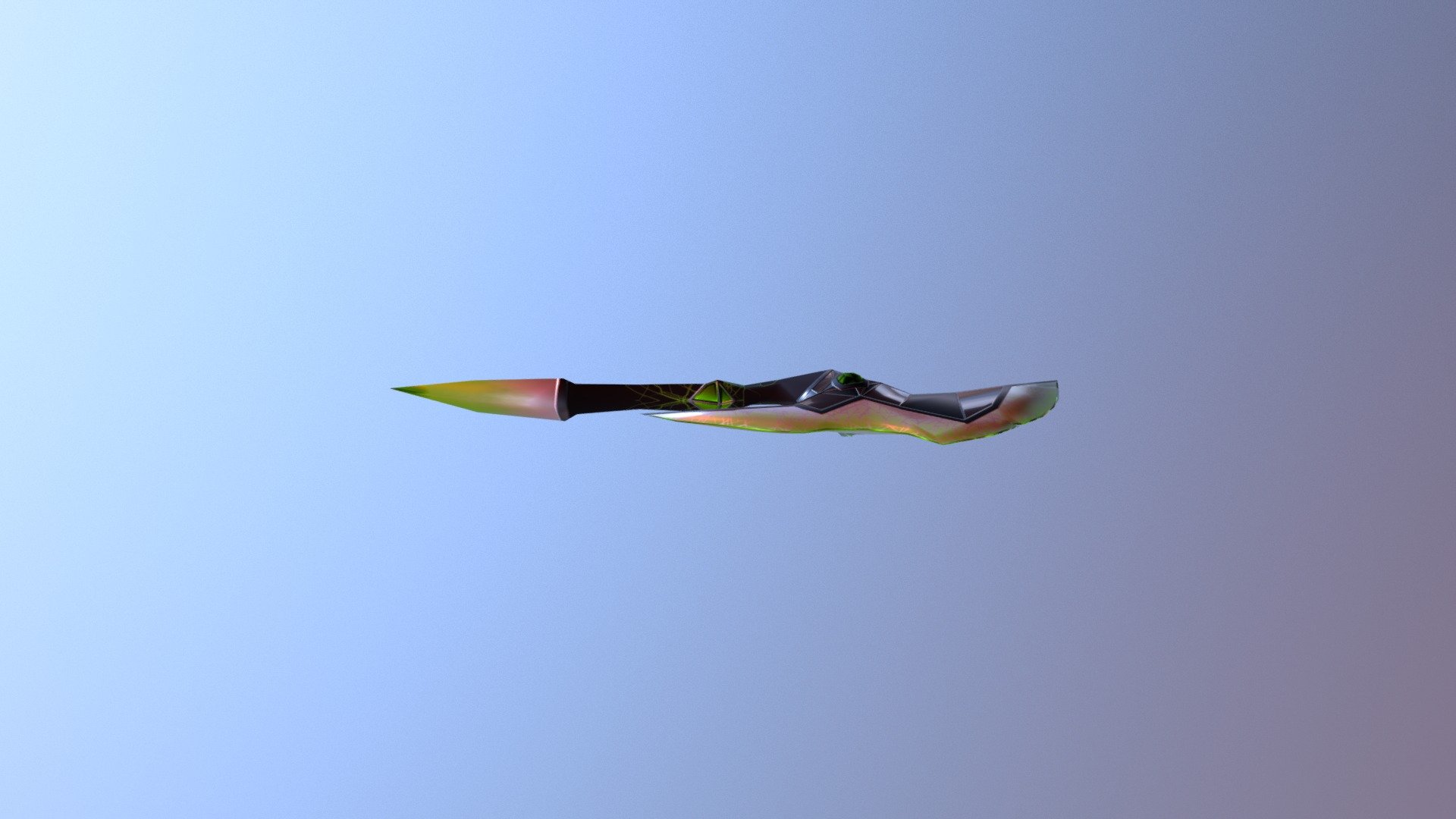 Alien Battle Axe - 3D model by C (@cucarrillo) [cf59901] - Sketchfab