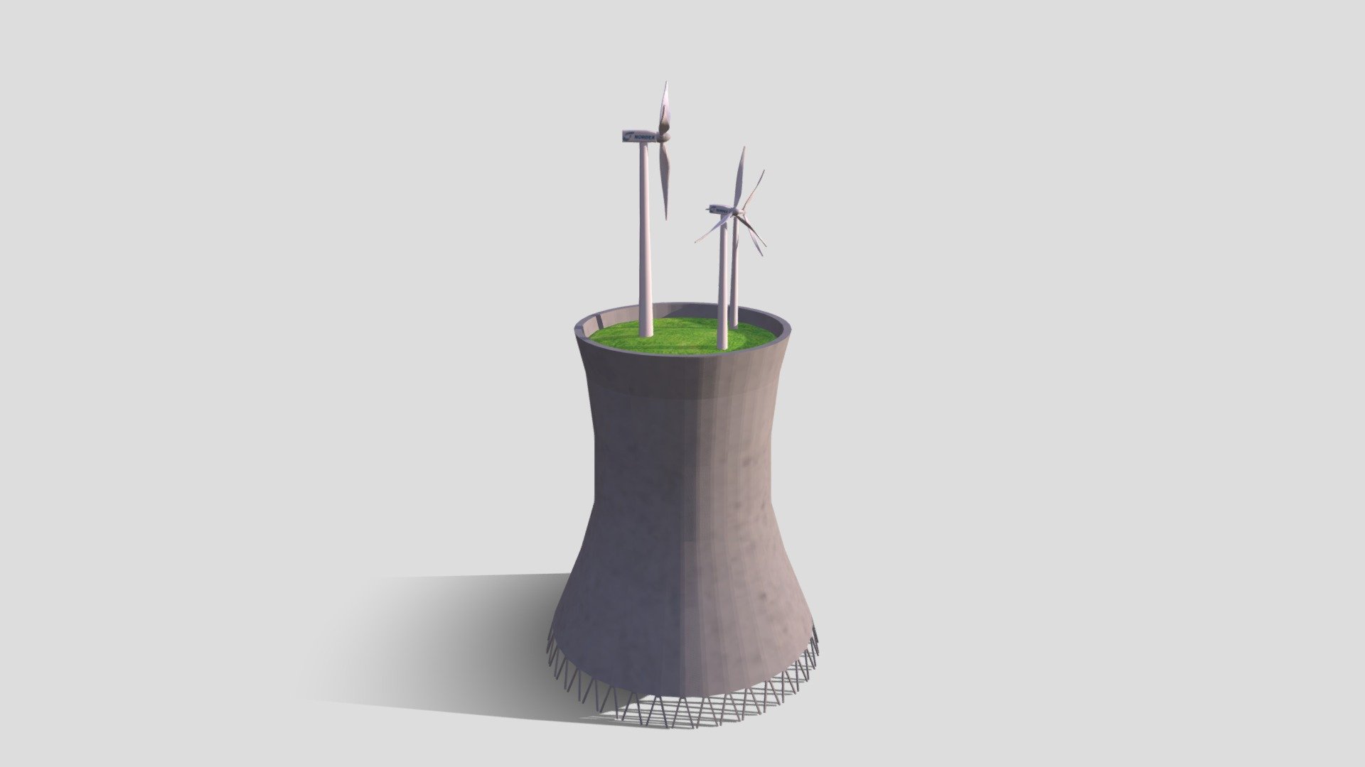 Potted_Power_Plant - Download Free 3D model by zburchye [cf59efe ...