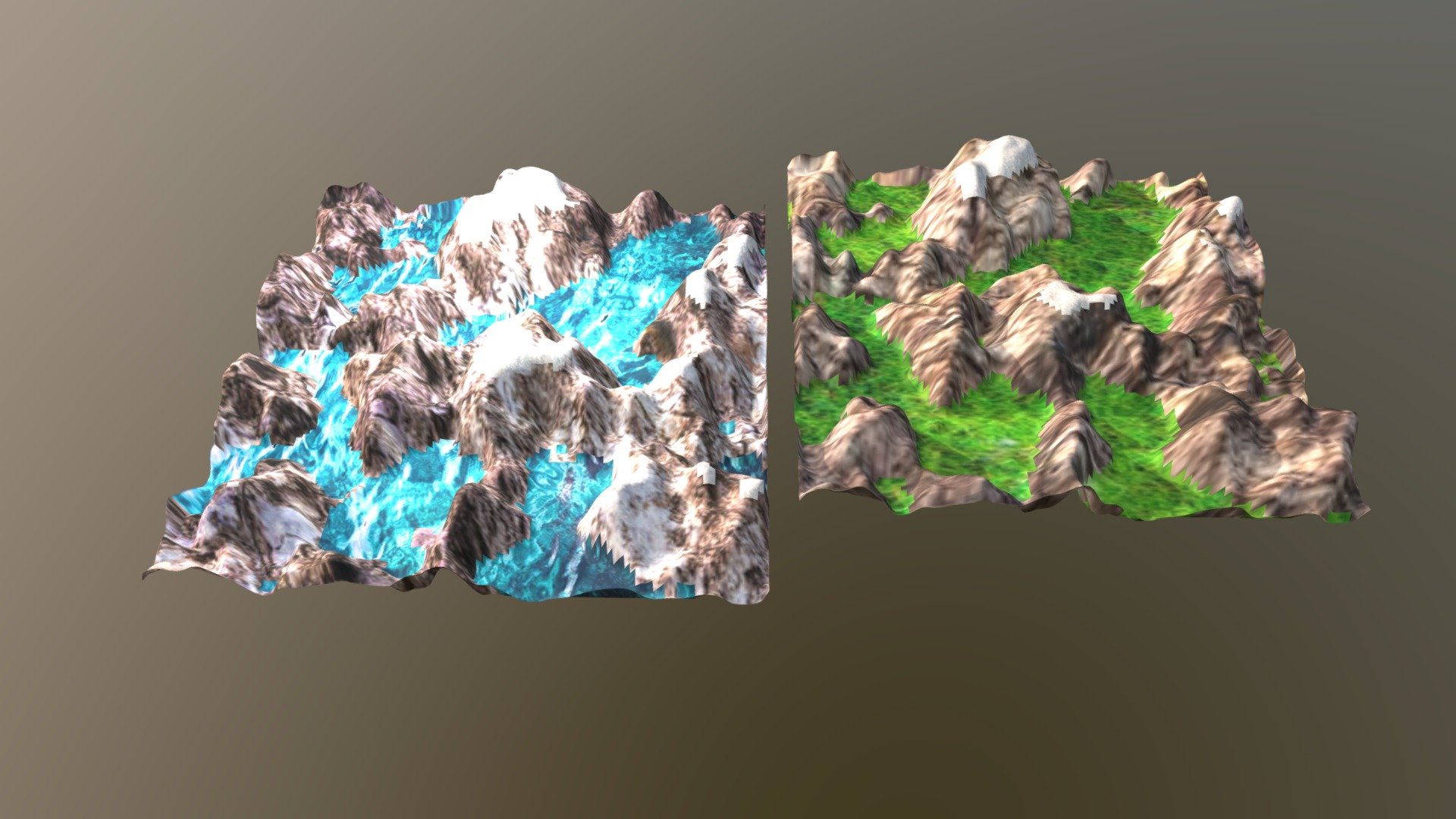 Paesaggio Con Mare - 3D model by lorena.ragusa (@lorena.) [cf5a442 ...