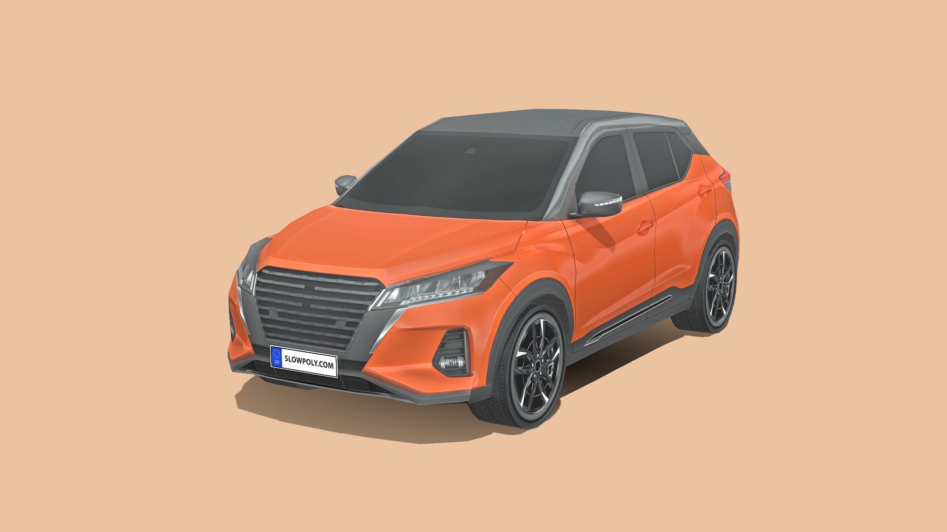 Nissan Kick 2021 - Buy Royalty Free 3D model by slowpoly [cf5a865 ...
