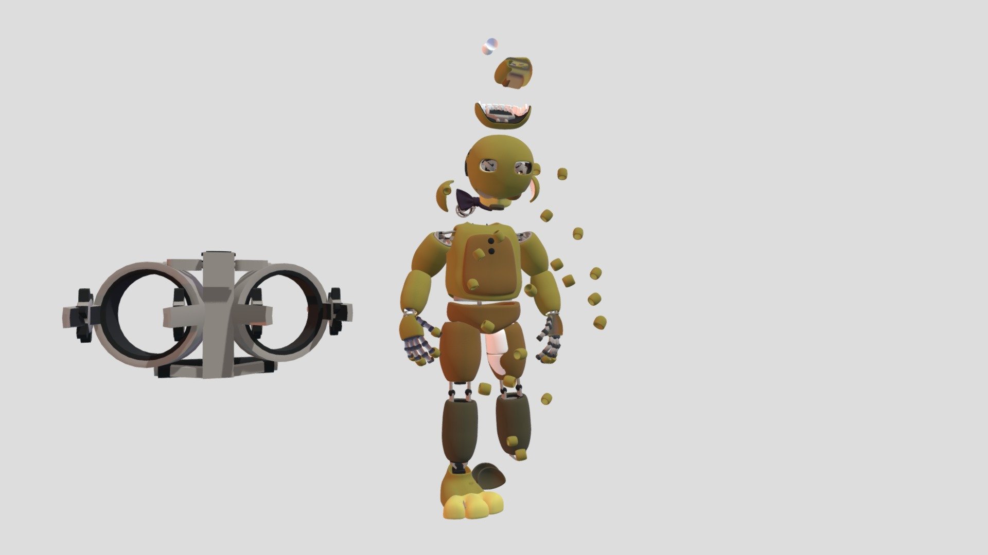 Spring Bonnie Endo Shell By avaragefnafblender - Download Free 3D model ...