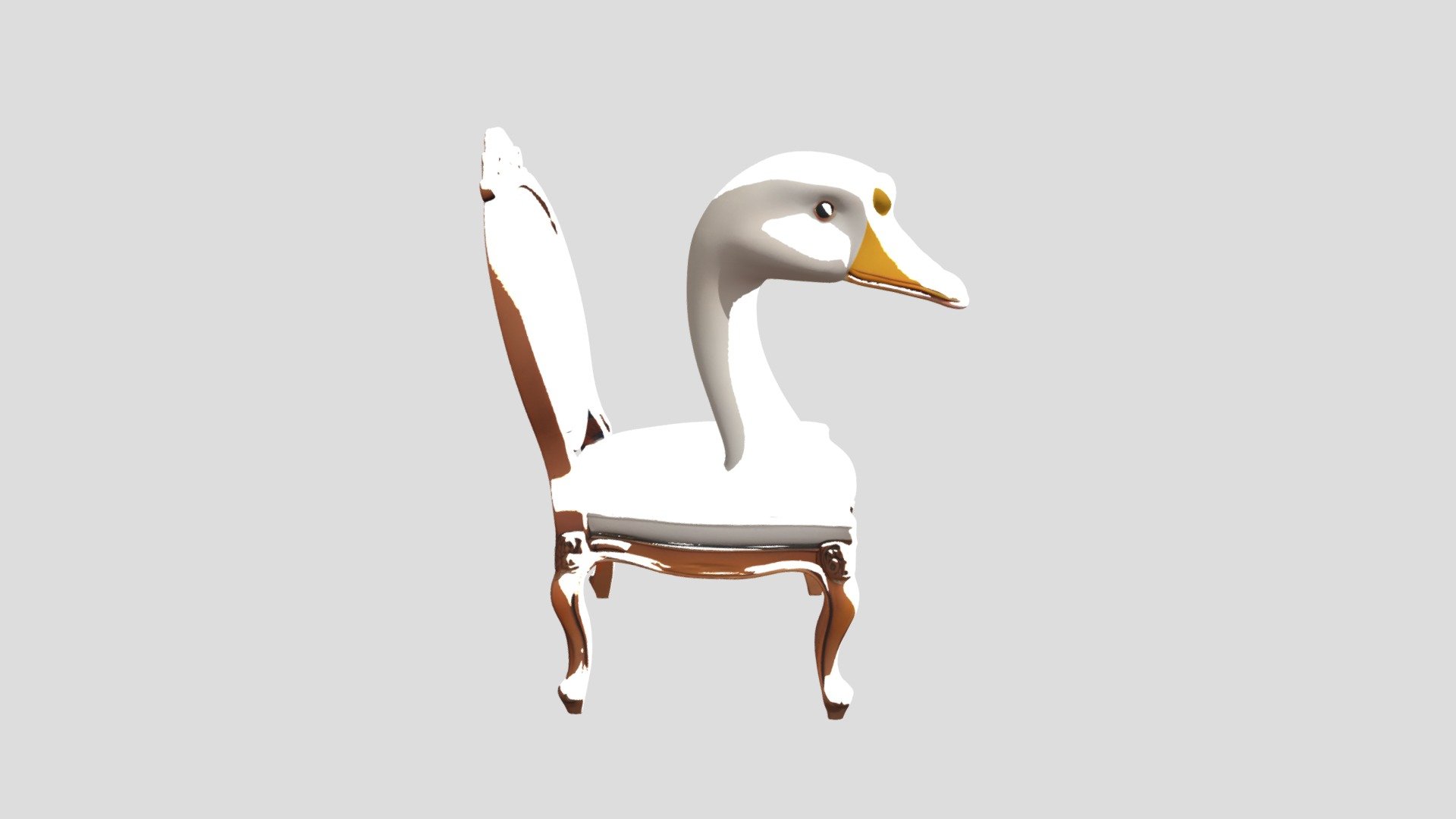 Duck Chair Brainrot - Download Free 3D model by XONNIC [cf5db12 ...
