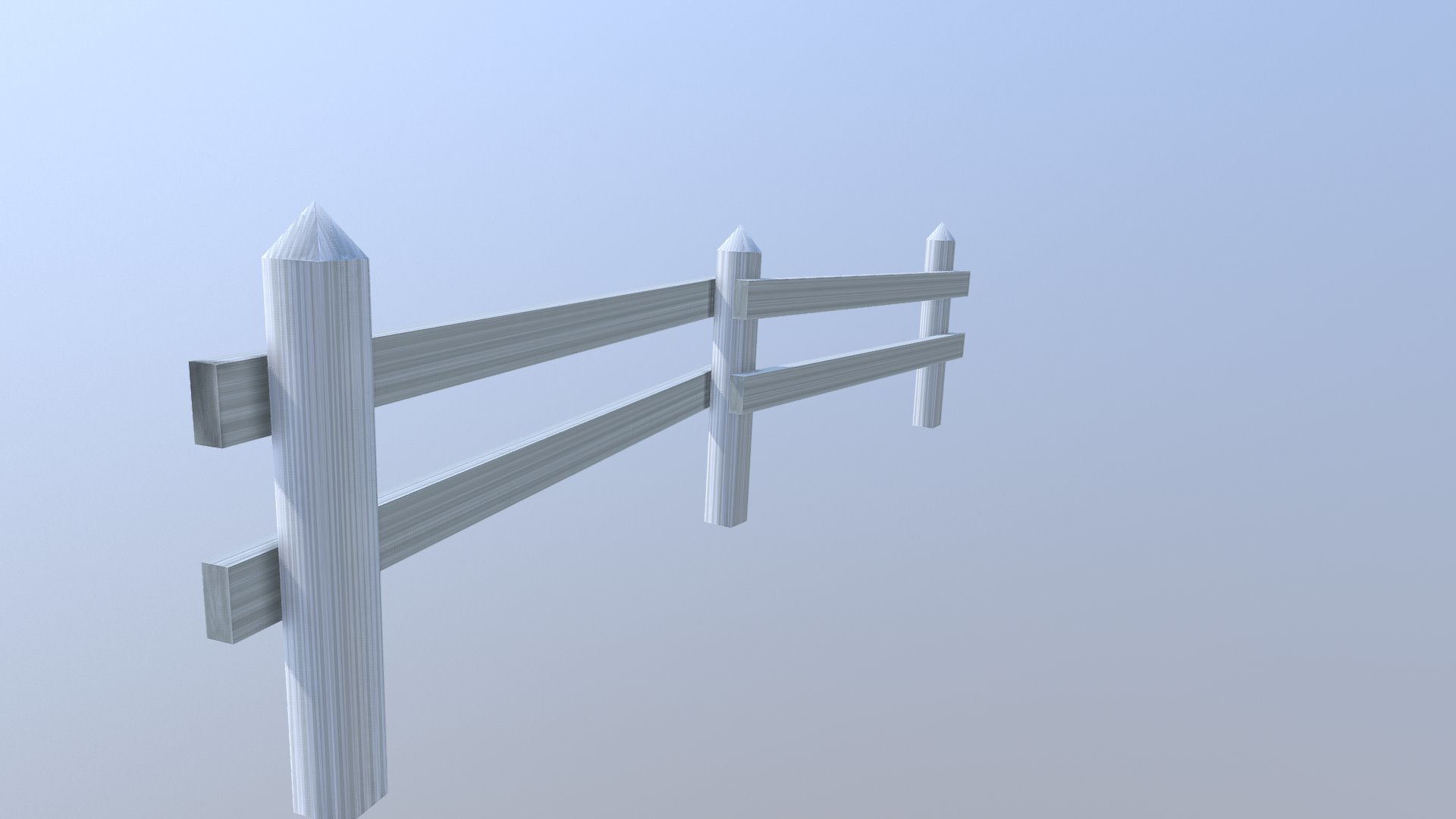 Fence - 3D model by WitchBolt [cf5ebc4] - Sketchfab