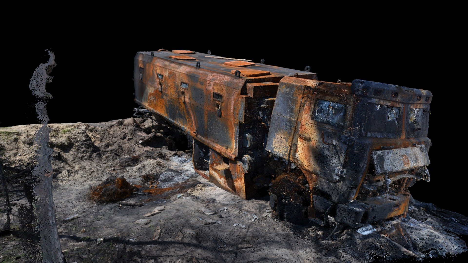 Highway Destroyed APC - 3D model by Serhii Revenko (@r.sergey01 ...