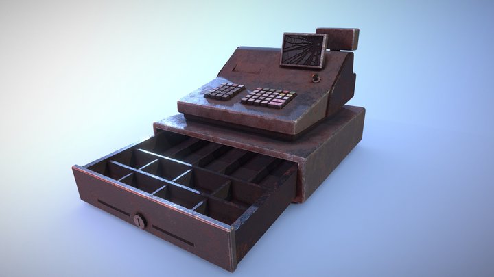 Cash-register 3D models - Sketchfab