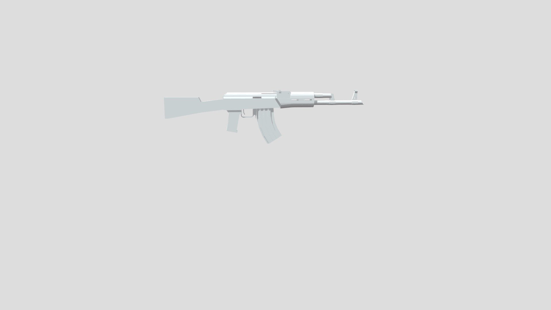 AK-47 - Download Free 3D model by CALL OF DUTY CRAFT (@Mookbway ...