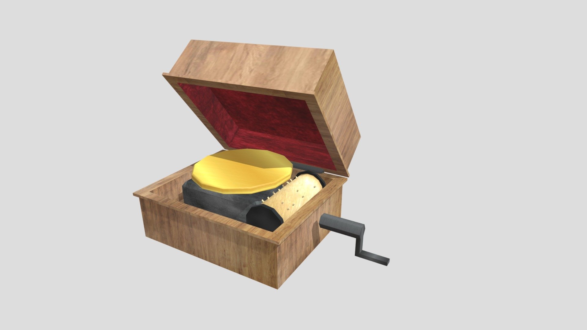 Low poly music box - Download Free 3D model by JuanJG (@JuanJanaG ...