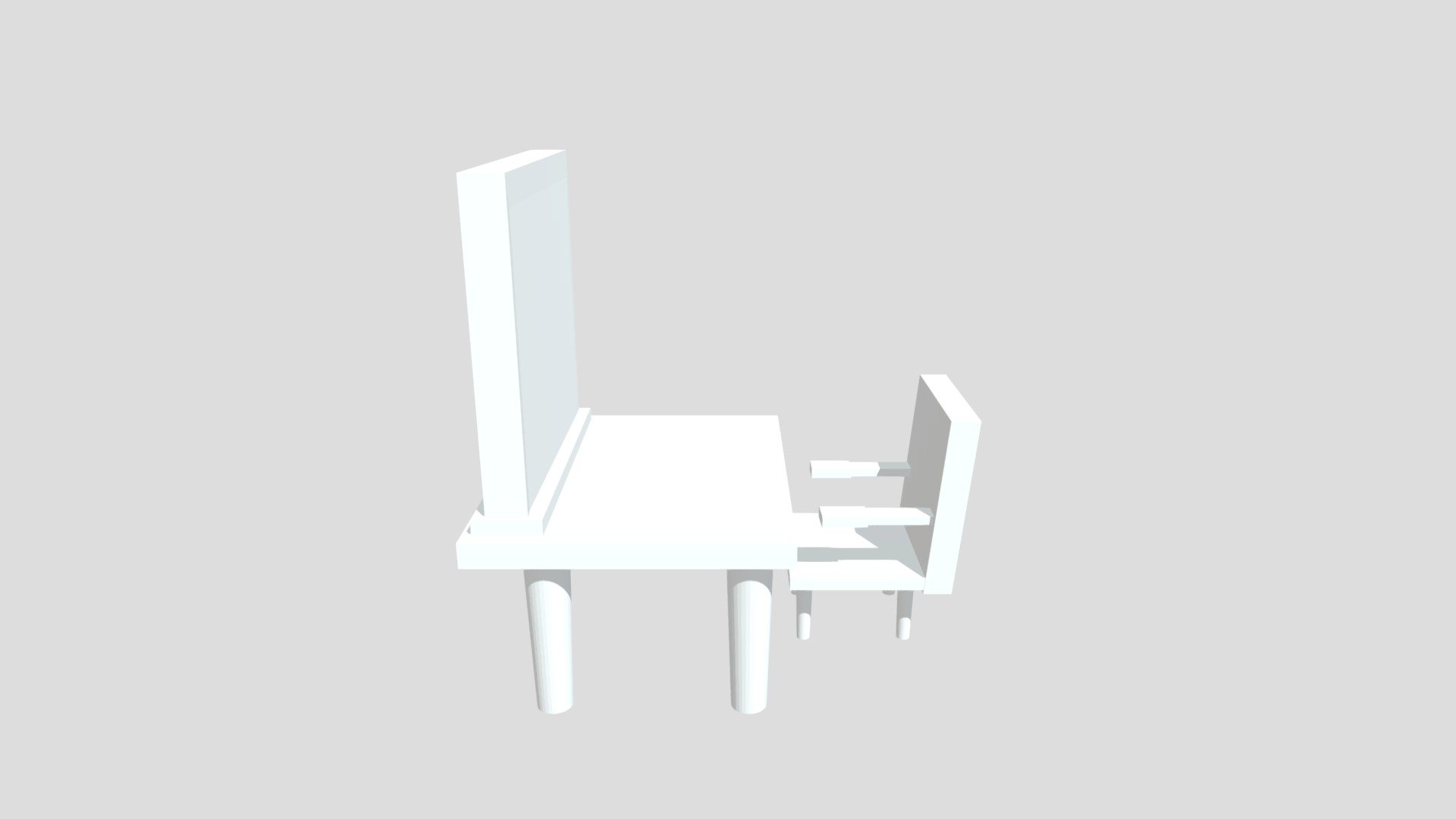 perfume table and chair - Download Free 3D model by ira.anisimova198482 ...