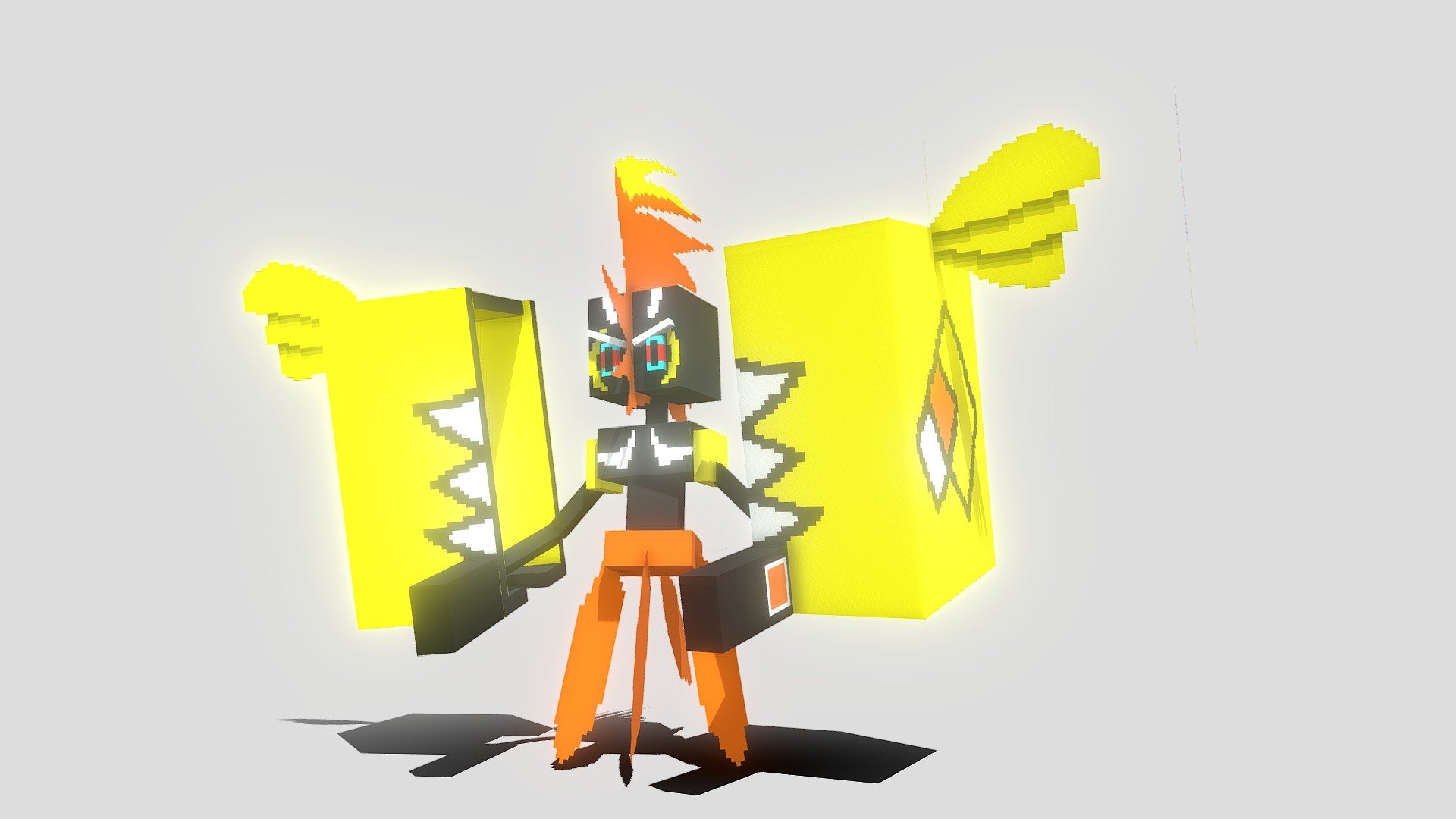 Tapu Koko (Bedrock Model) - Download Free 3D model by Master Galanodel ...