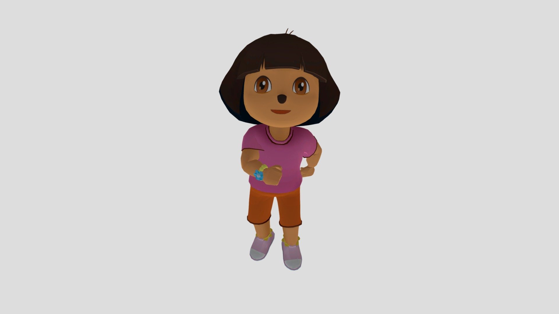 Dora - Nickelodeon Dance 2 - 3D model by FRED (@trc13297) [cf66551 ...