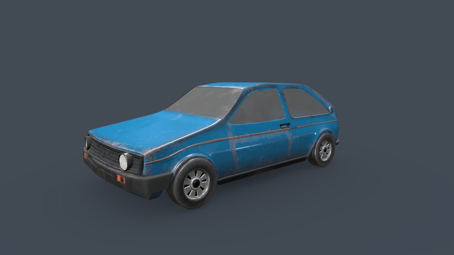 Old VW Polo - 3D model by Sousinho [cf67f5c] - Sketchfab