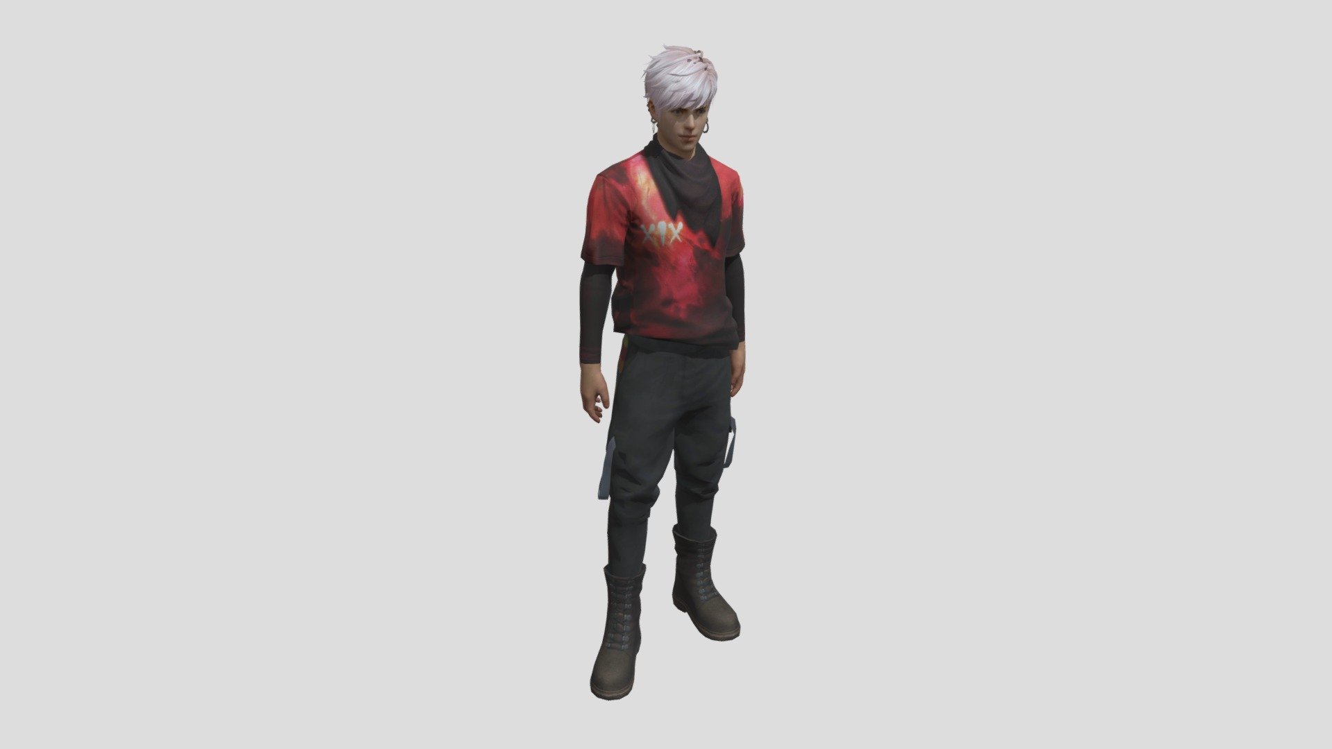 Free Fire 3d Model - Download Free 3D model by Free Fire Model By ...