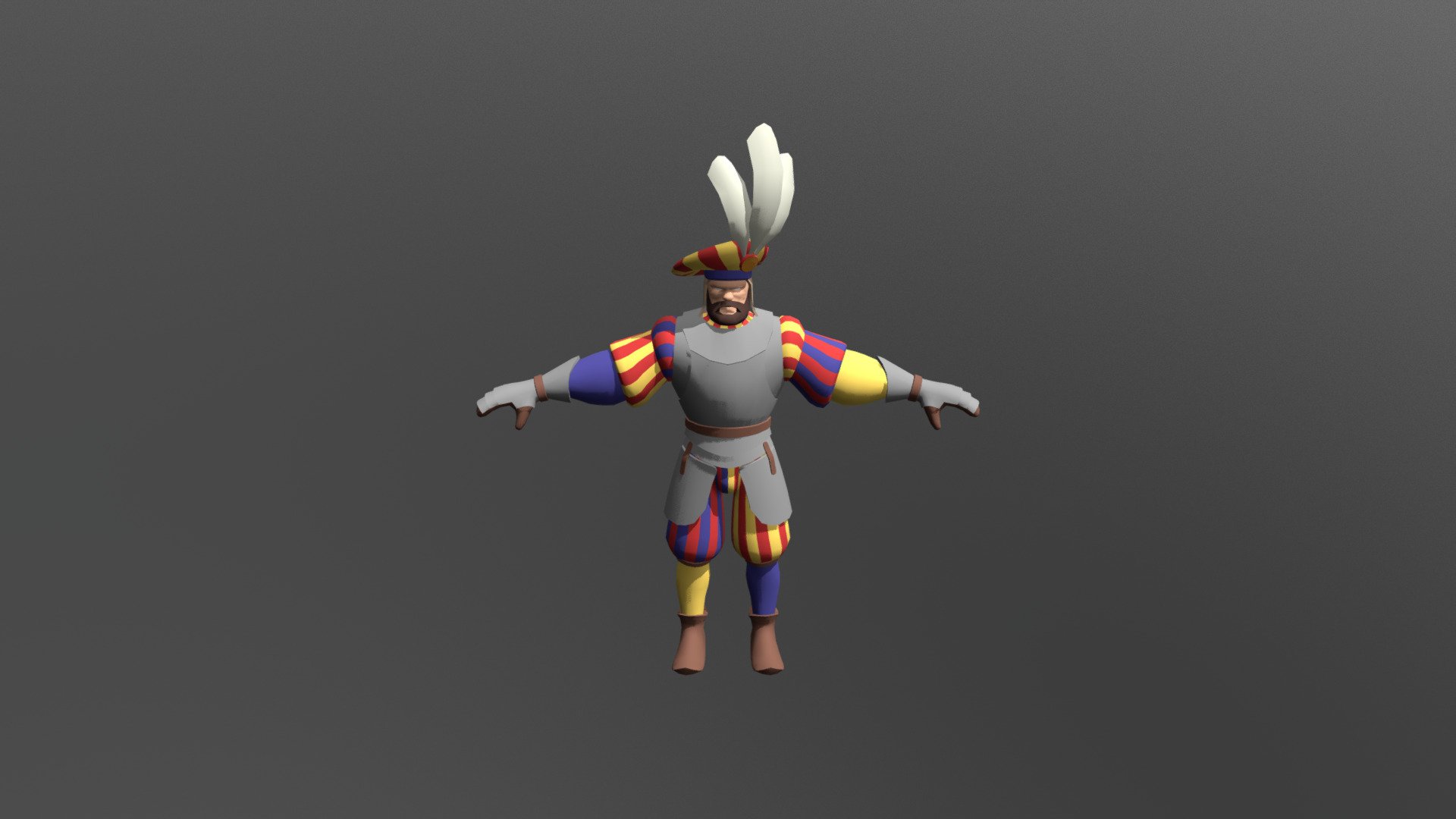 Mercenary - 3D model by Barno [cf6bc41] - Sketchfab