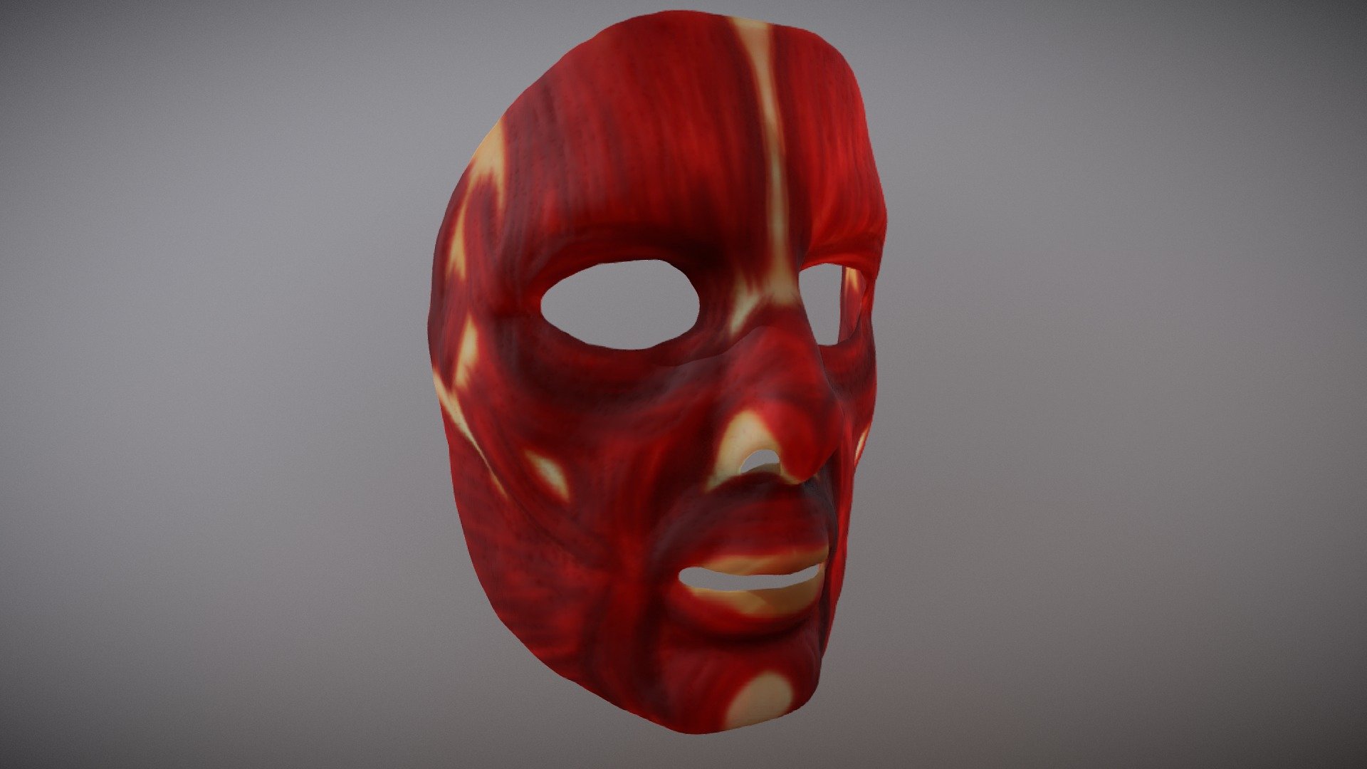 Muscle Mask - 3D model by David Wittmann (@davidwittmann) [cf6cb7d ...