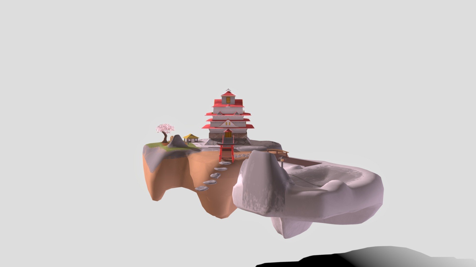 Floating House experiment - Download Free 3D model by Clarmen Yuen ...