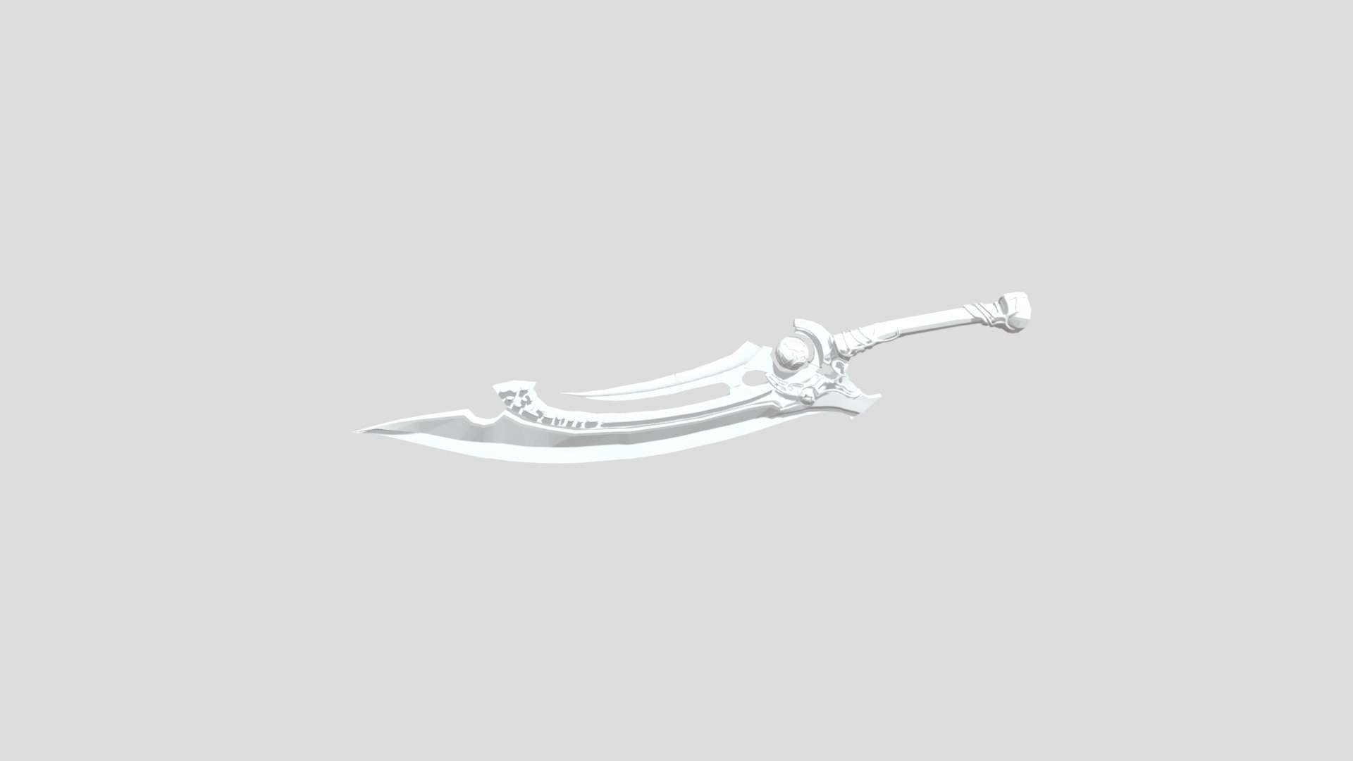 The sword - 3D model by sabina.mukhalieva01 [cf6d219] - Sketchfab