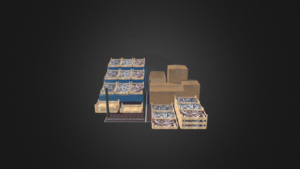 DAE CityScene Fish Market - 3D model by Laurens "Puytje" Depuydt ...