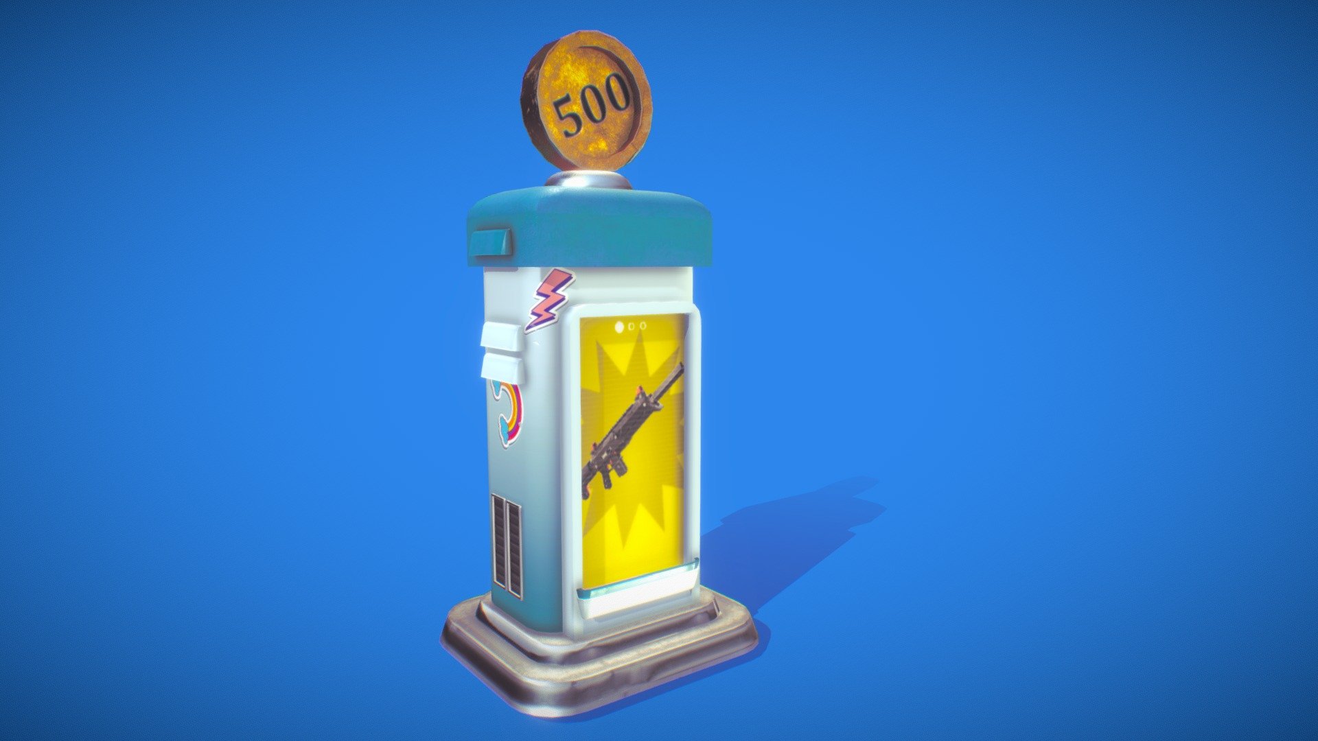 Fortnite Vending Machine - Game Ready - Download Free 3D model by ...