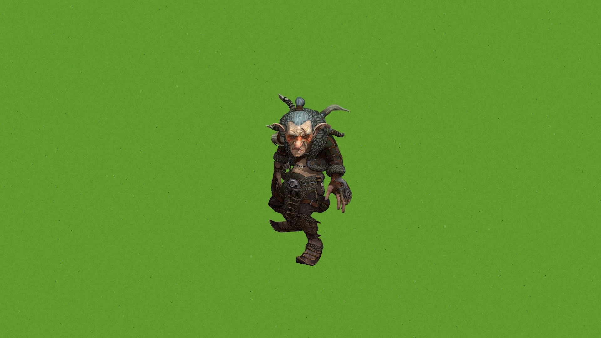 Goblin scared - Download Free 3D model by Anam Gul (@humraz.khan ...