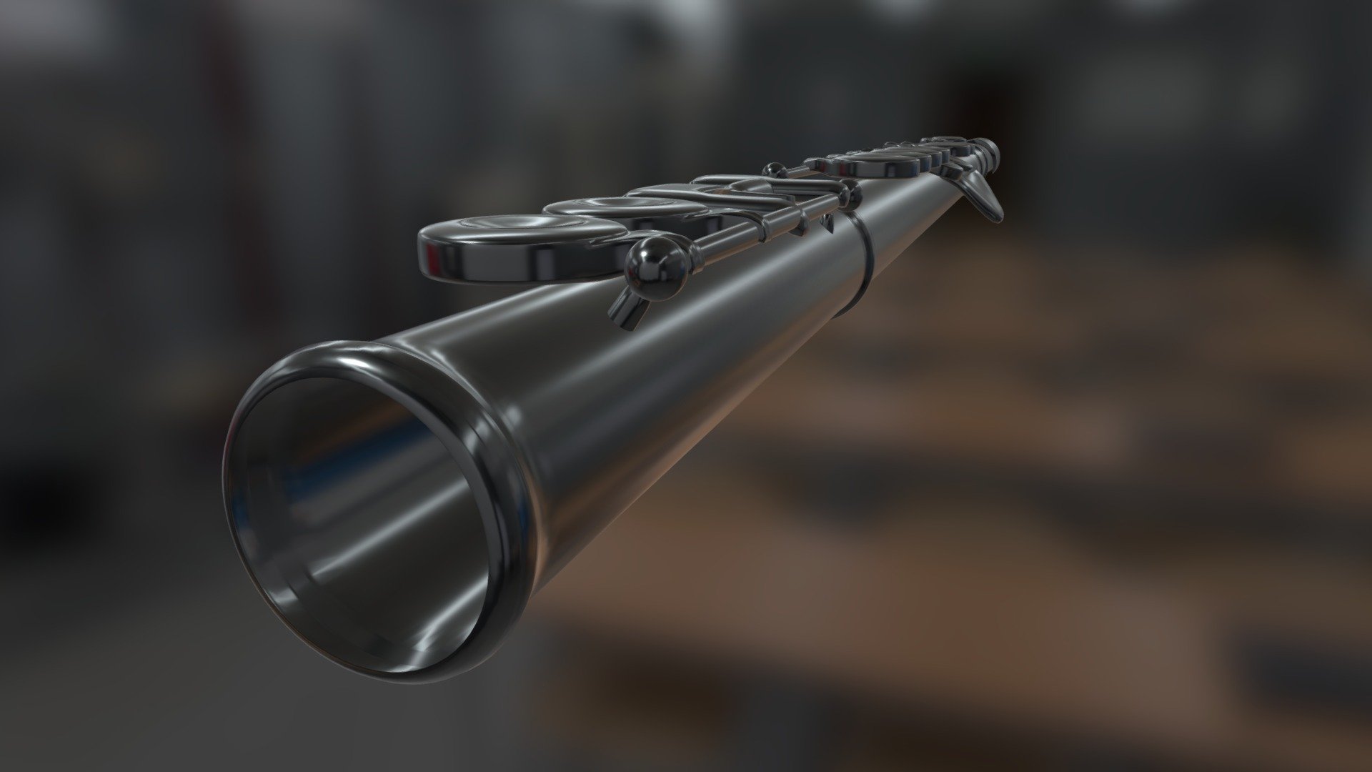 FLUTE - Download Free 3D model by gnotev [cf704eb] - Sketchfab