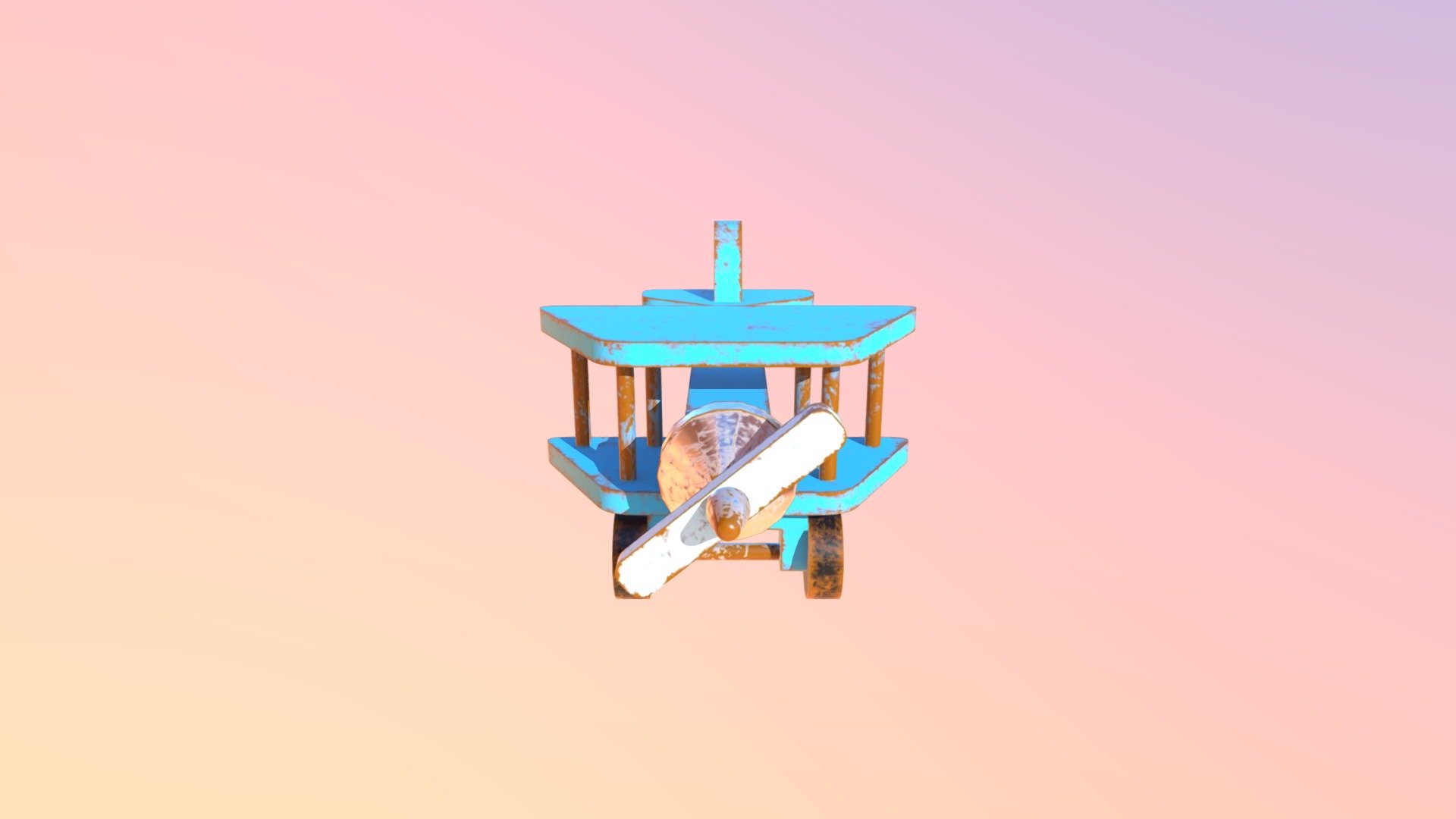 Toy Plane - Download Free 3D model by CEDDDD [cf7051f] - Sketchfab