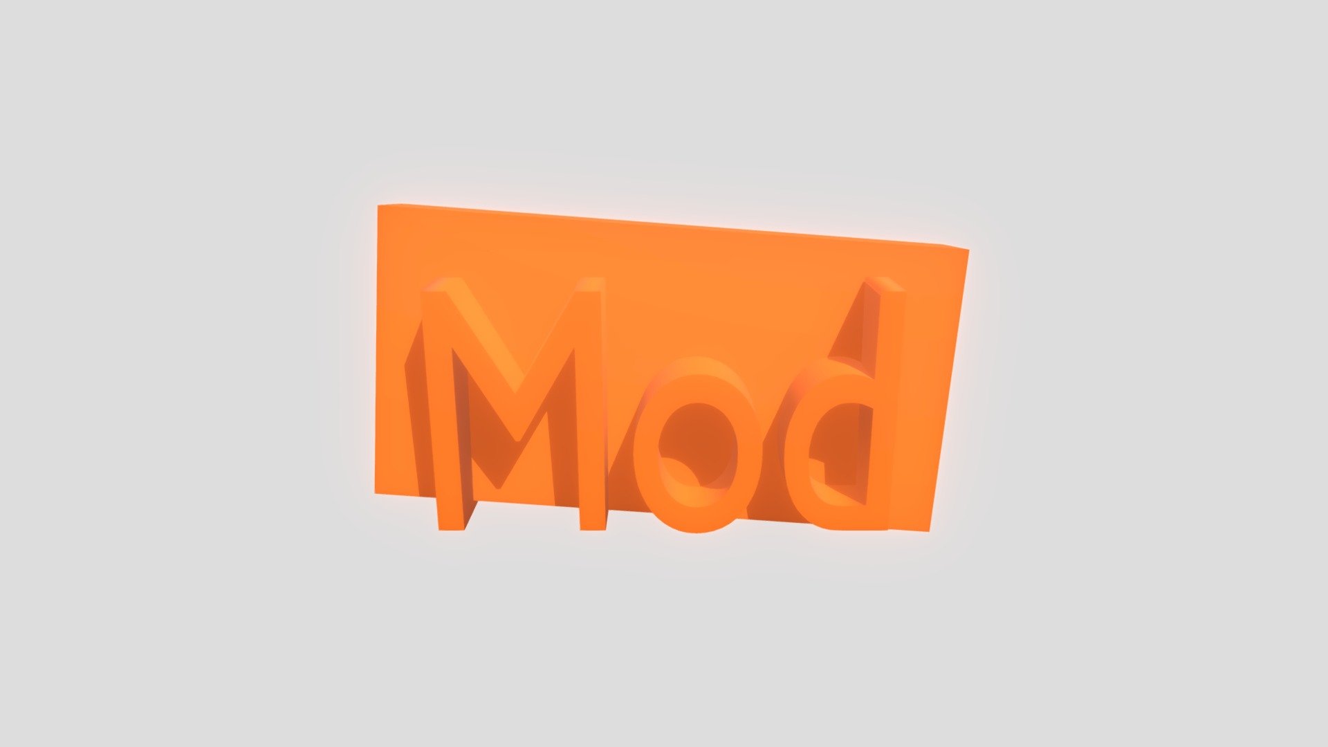 mod-badge - 3D model by RTX1234567 [cf70ef6] - Sketchfab