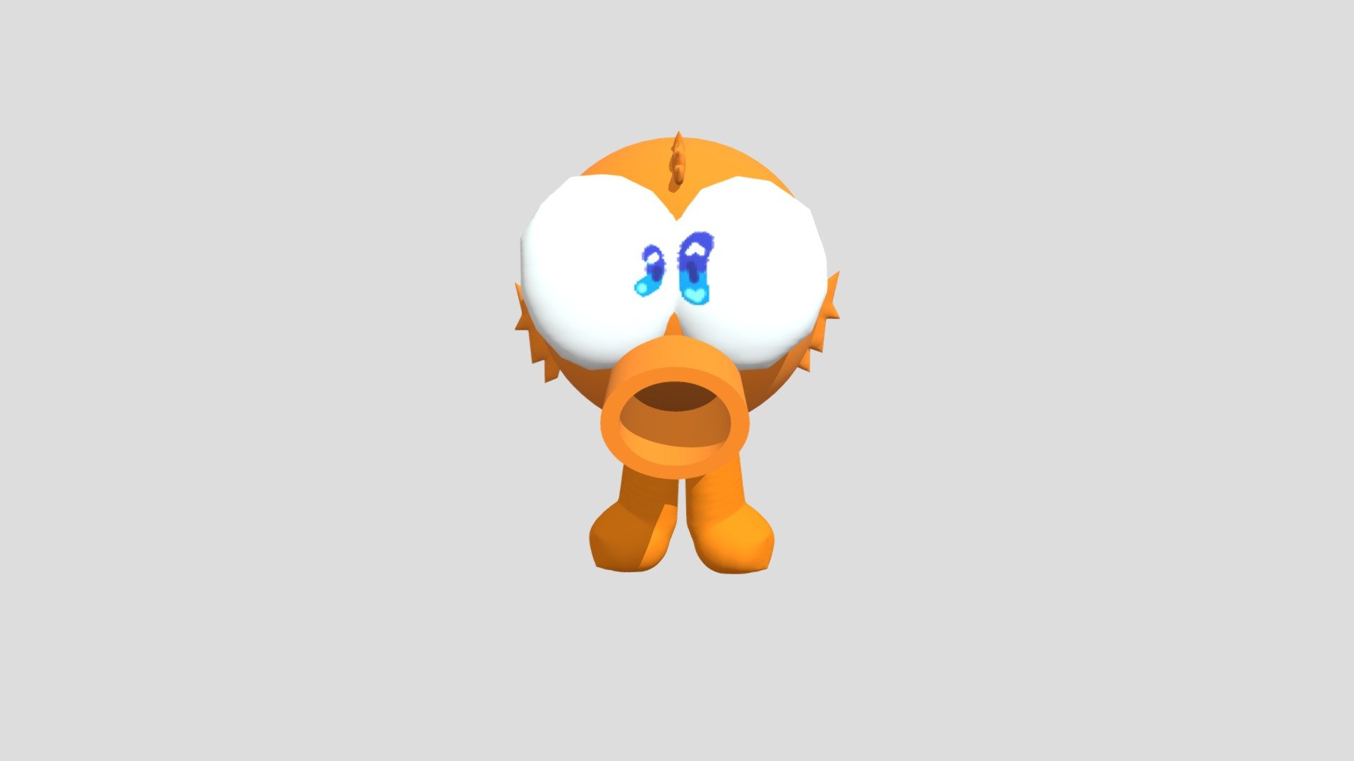 Q*bert - Download Free 3D model by jujikfurry [cf70eff] - Sketchfab