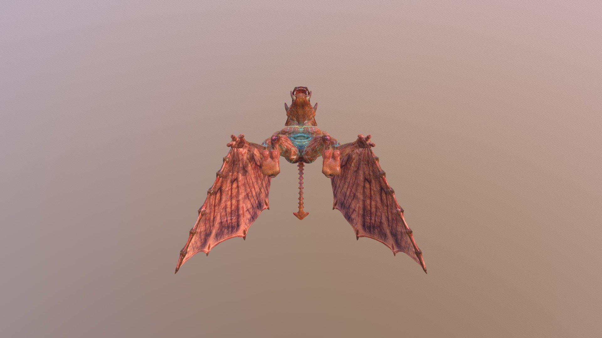Demonic Creature - 3D model by MG3Dartist [cf71125] - Sketchfab