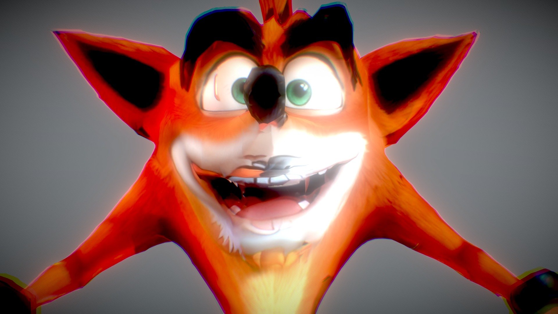 crash bandicoot - 3D model by Keon McKeon (@theb13maker) [cf714b2 ...