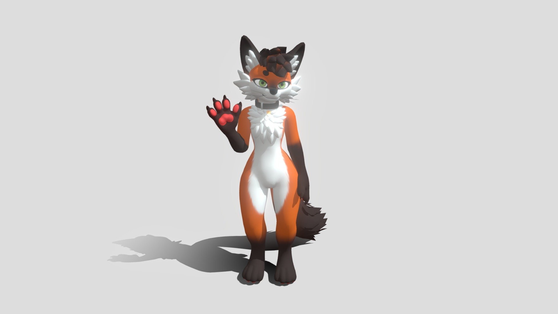 Musang jingga VRchat Base model (Red foxes) - 3D model by Afyartwolf [cf71b16] - Sketchfab